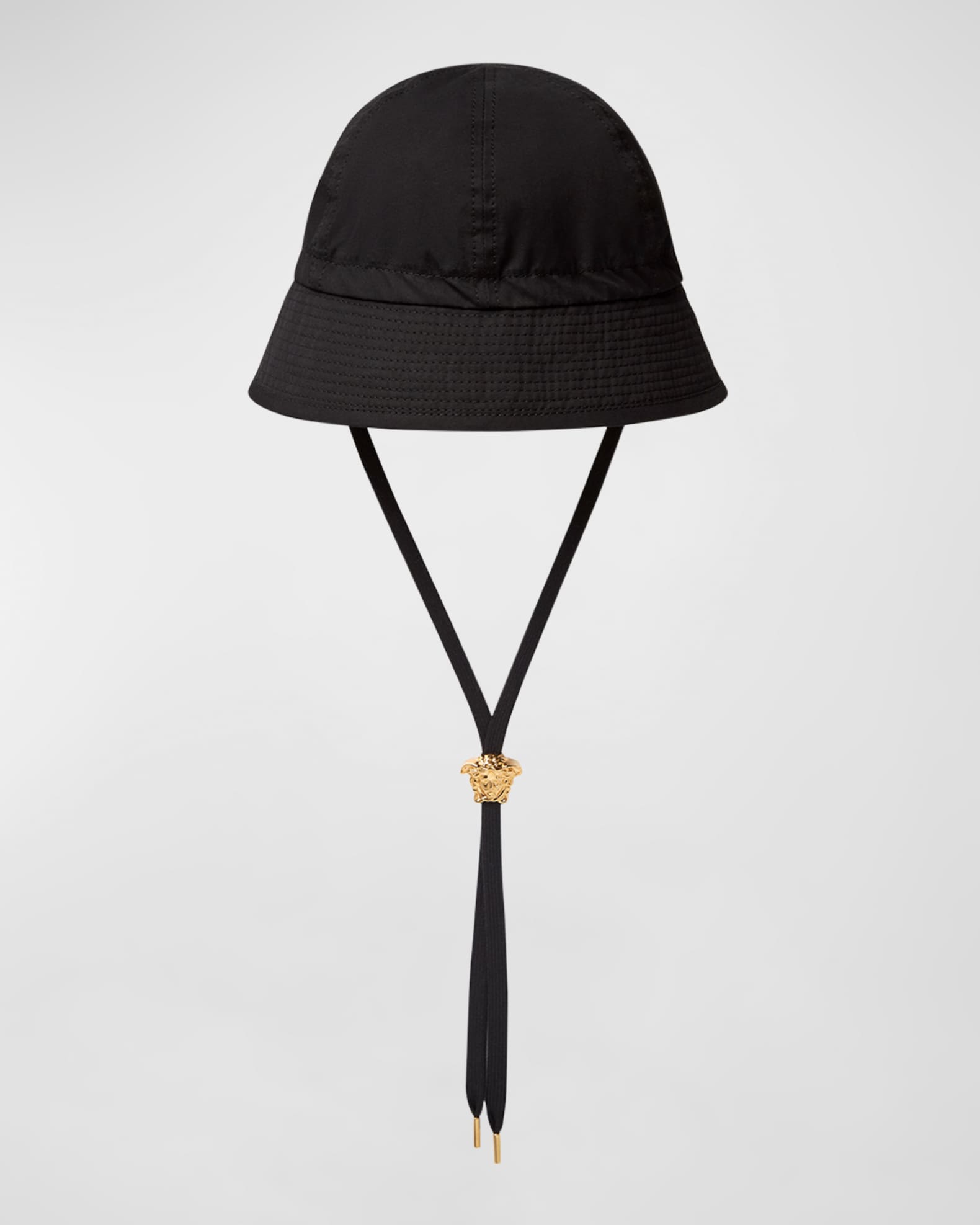 Versace Men's Medusa Head Drawstring Bucket Hat | Neiman Marcus