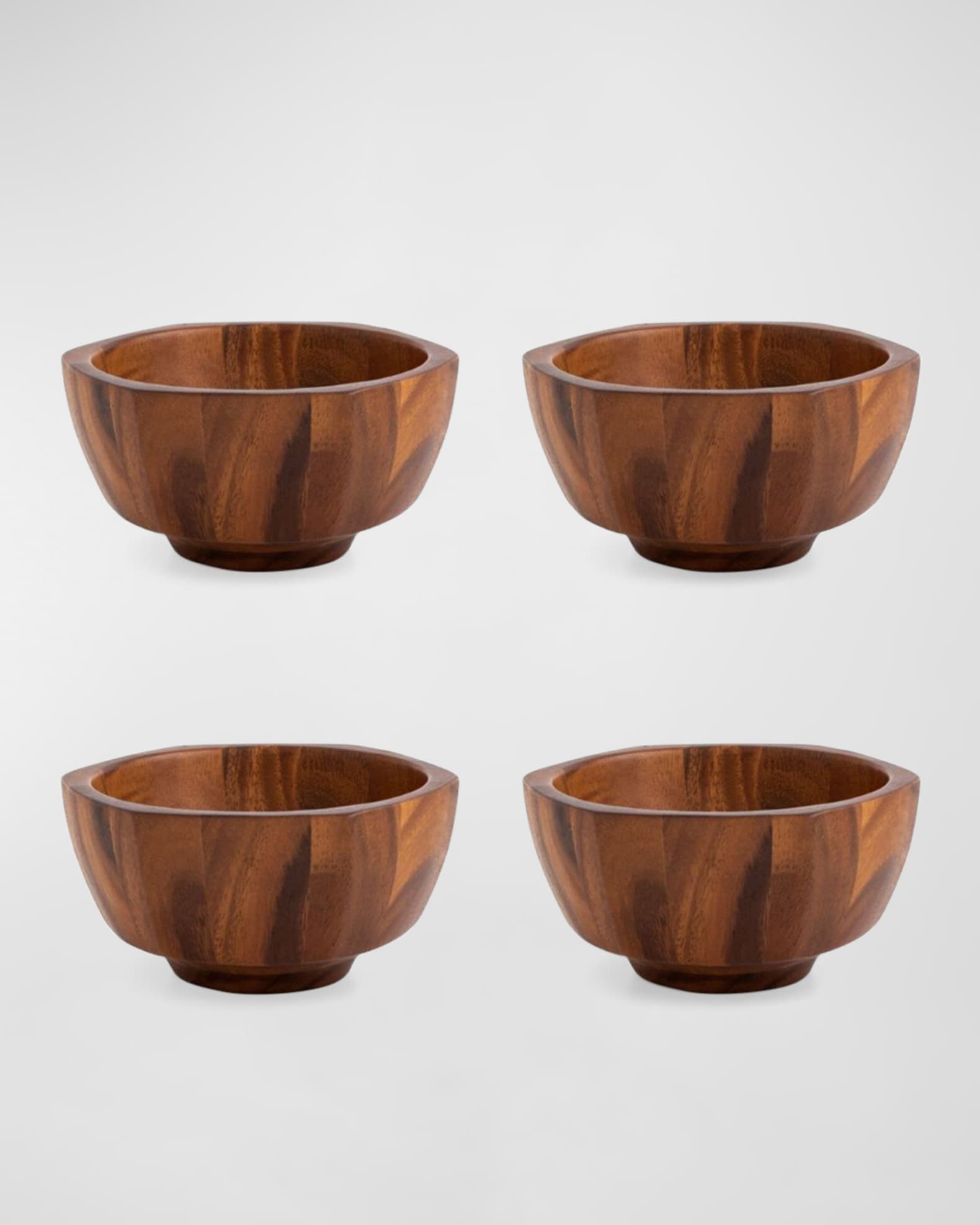 Nambe Rivet Individual Salad Bowl - Set Of 4 | Neiman Marcus
