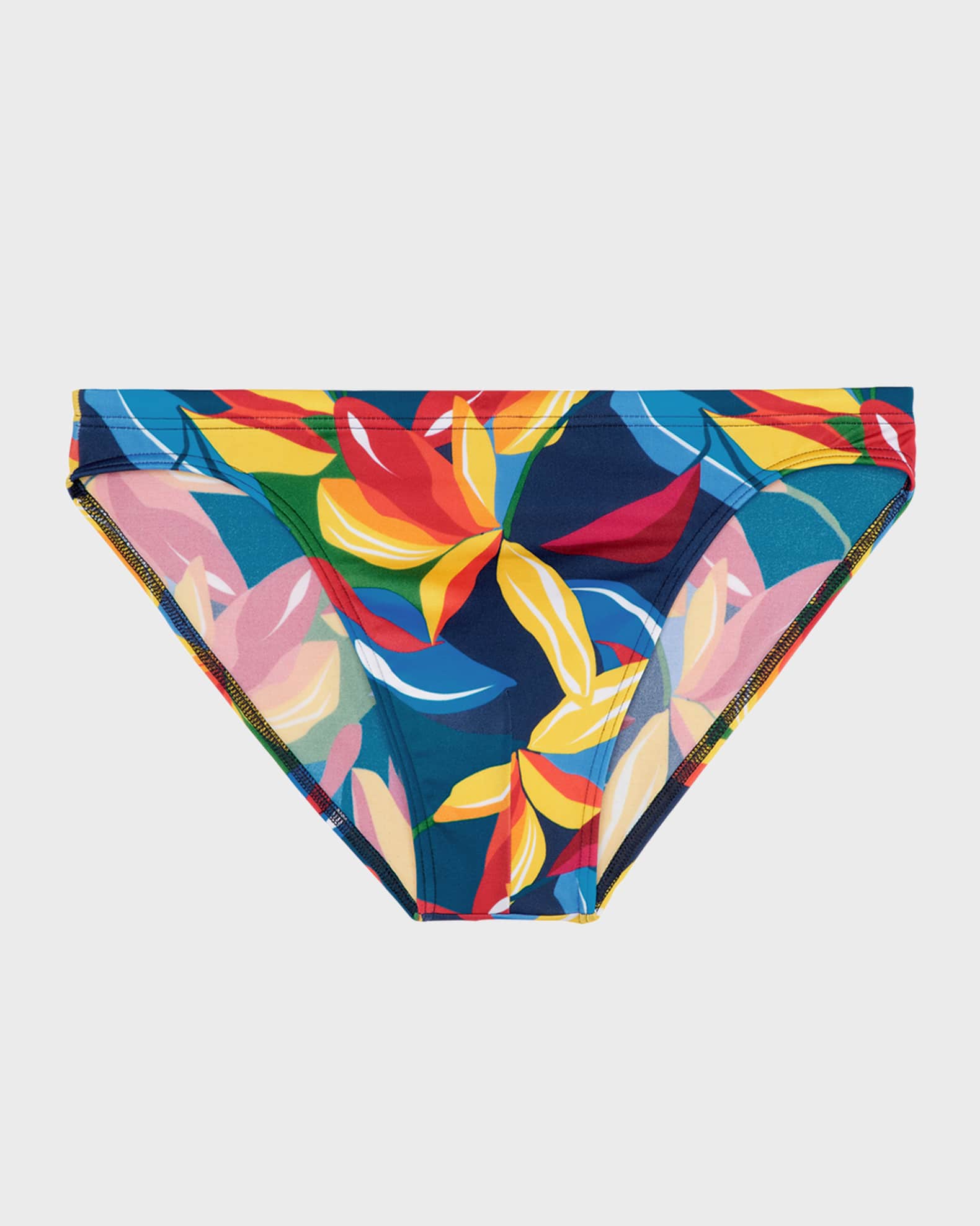 HOM Men's Multicolor Swim Micro Briefs | Neiman Marcus