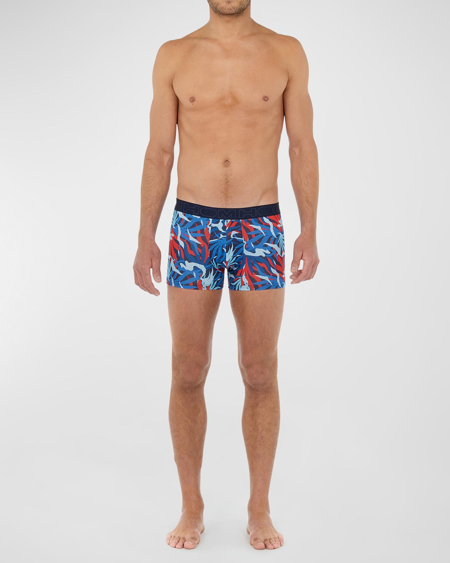 HOM Men's Keanu Cotton Modal Stretch Boxer Briefs | Neiman Marcus