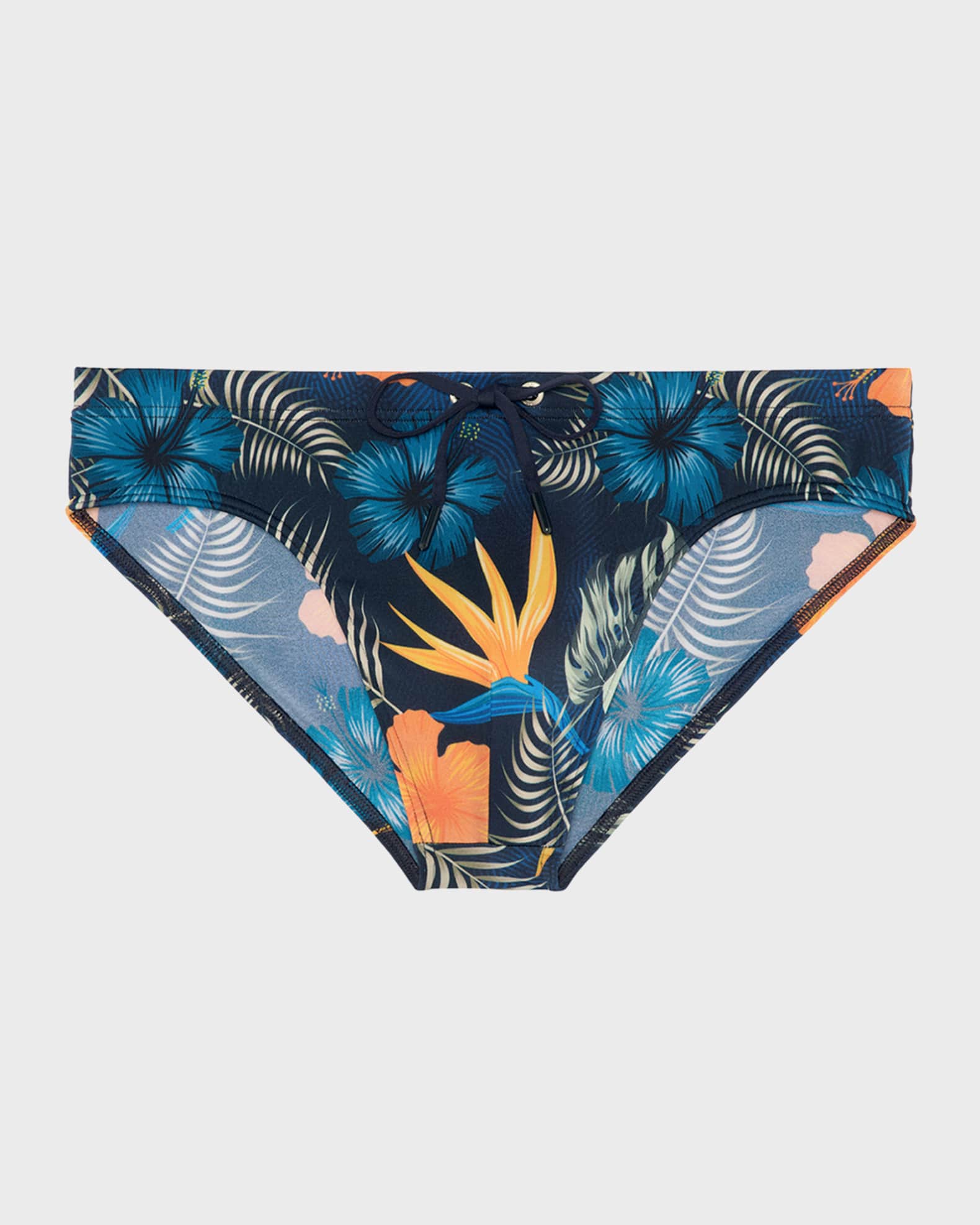 HOM Men's Multicolor Swim Micro Briefs | Neiman Marcus