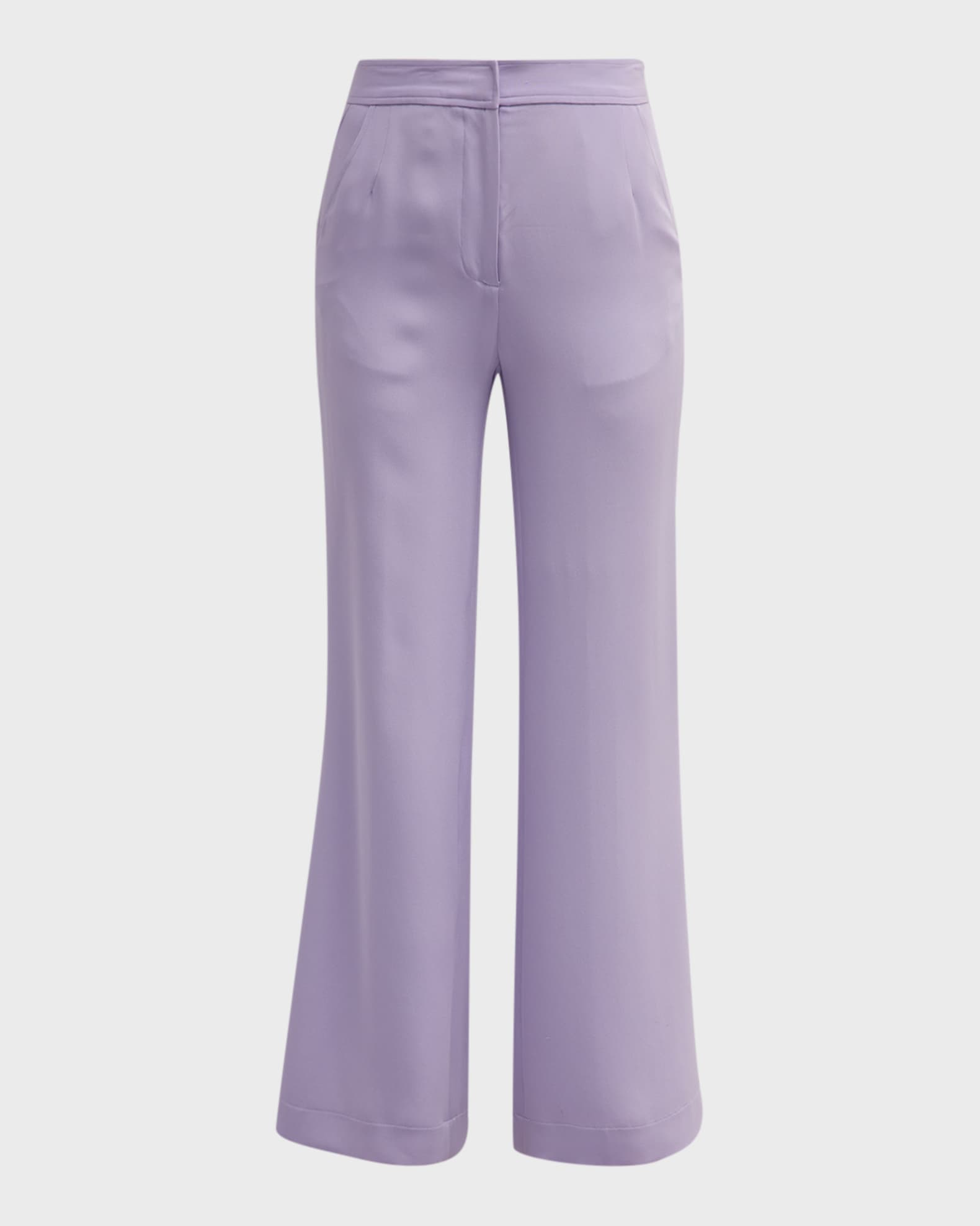 Libertine Powdered Violet Wide-Leg Pants | Neiman Marcus