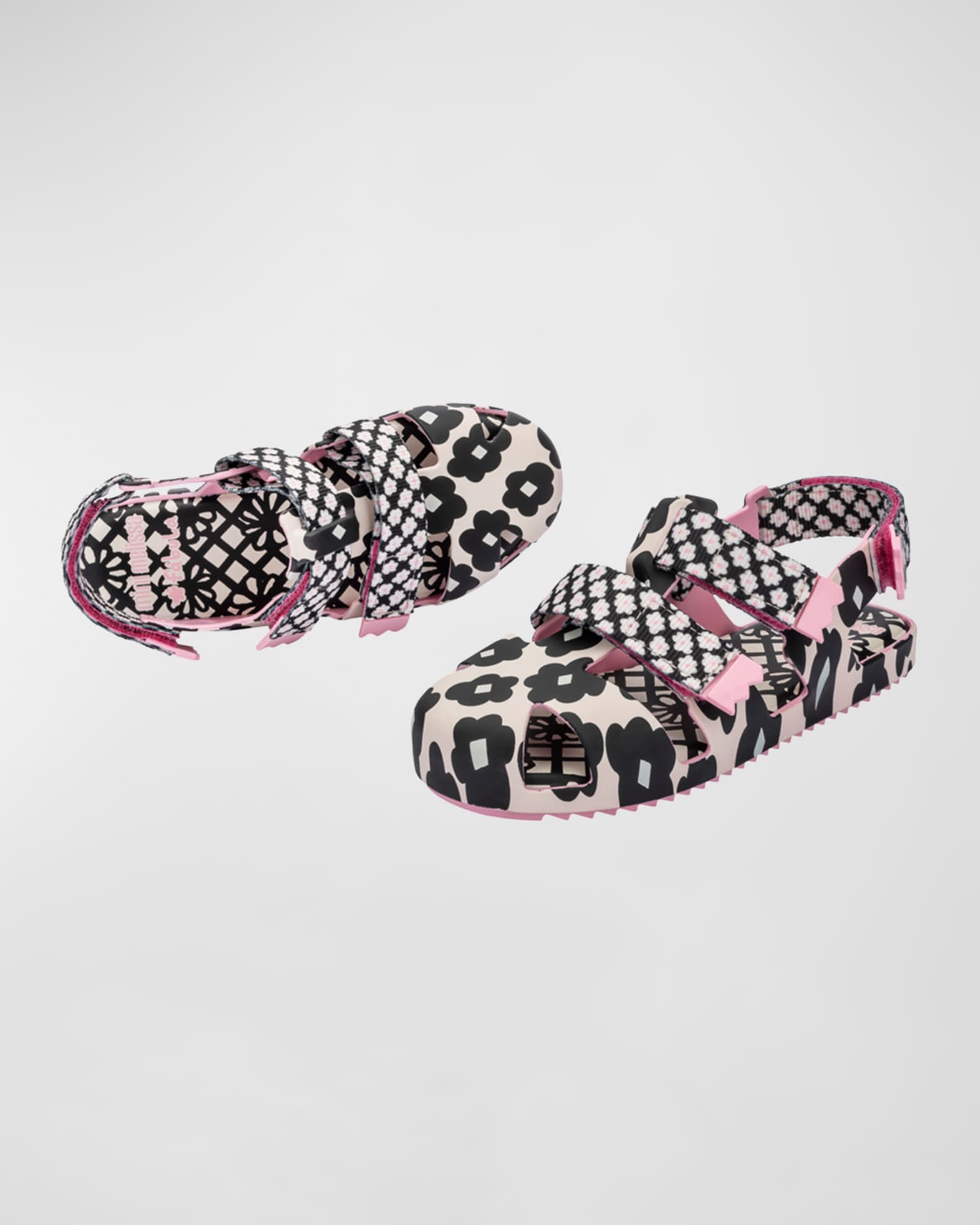 Melissa Girl's Cheetah-Print Vegan Sandals, Baby/Kids | Neiman Marcus