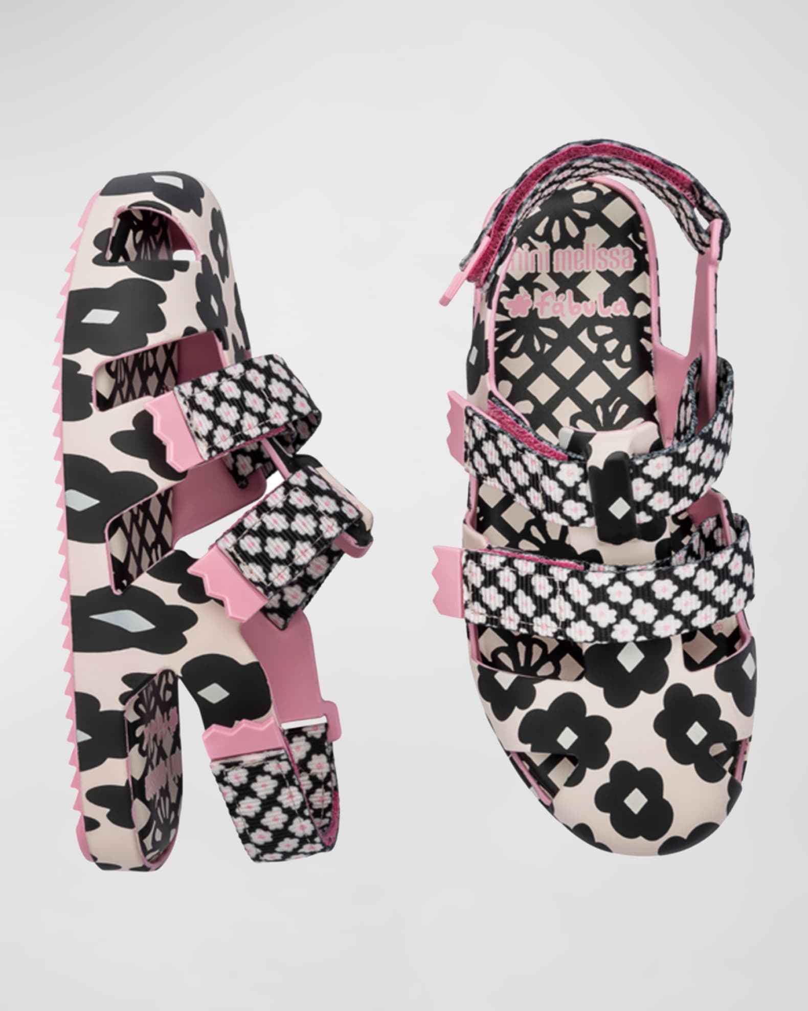 Melissa Girl's Cheetah-Print Vegan Sandals, Baby/Kids | Neiman Marcus