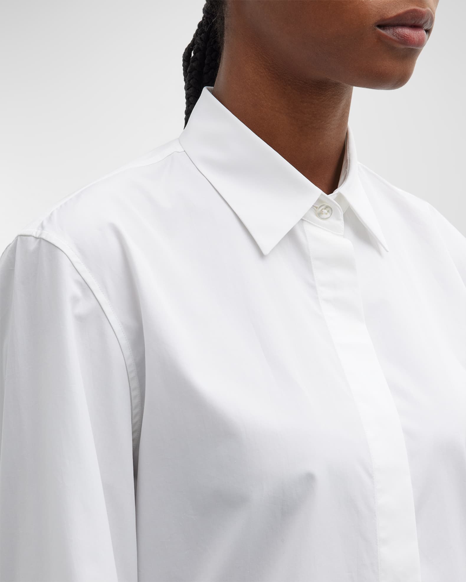 THE ROW Derica Collared Shirt | Neiman Marcus