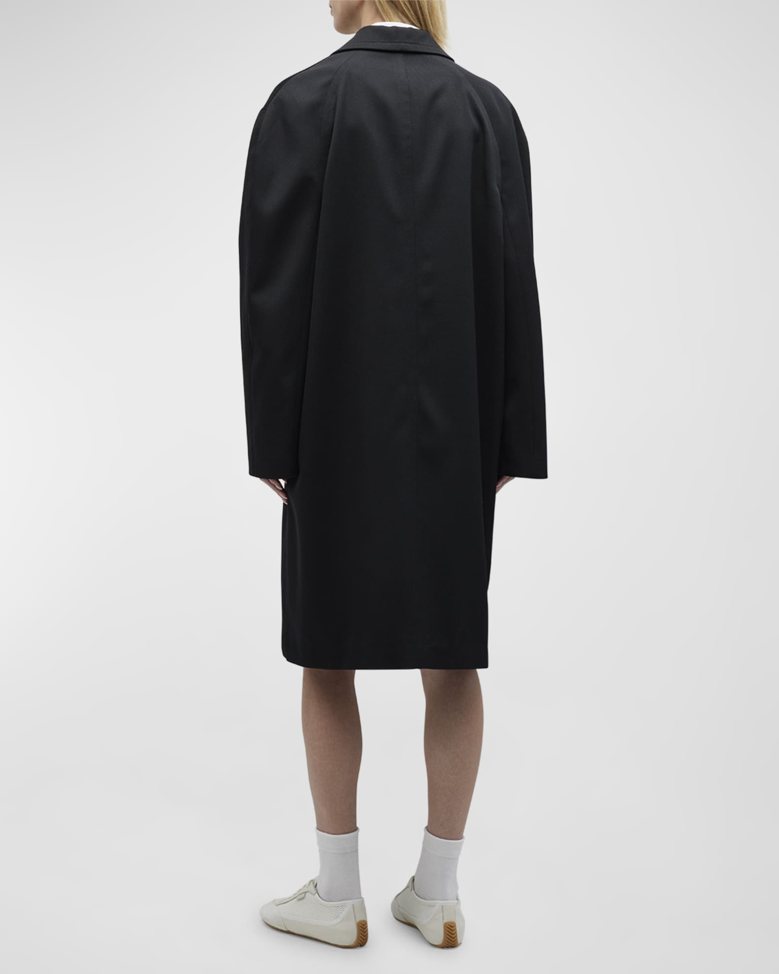 THE ROW Clancy Wool Top Coat | Neiman Marcus