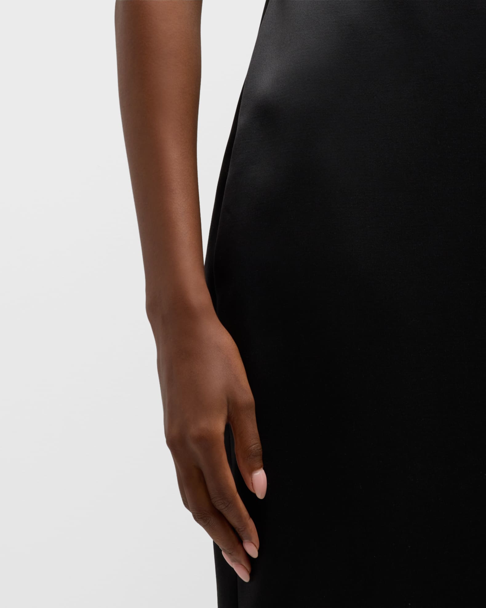 THE ROW Reeta Strapless Silk Maxi Dress | Neiman Marcus