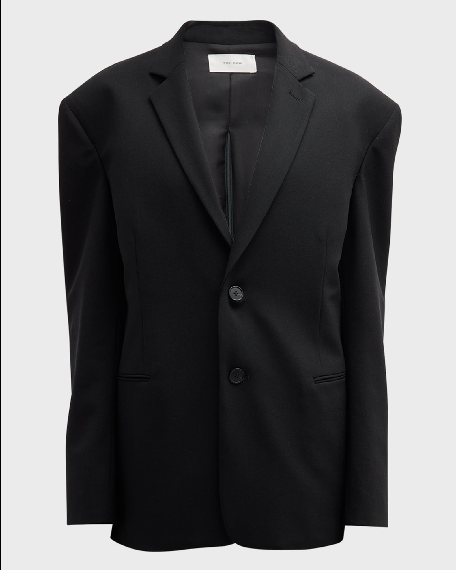 THE ROW Cochise Single-Breasted Wool Jacket | Neiman Marcus
