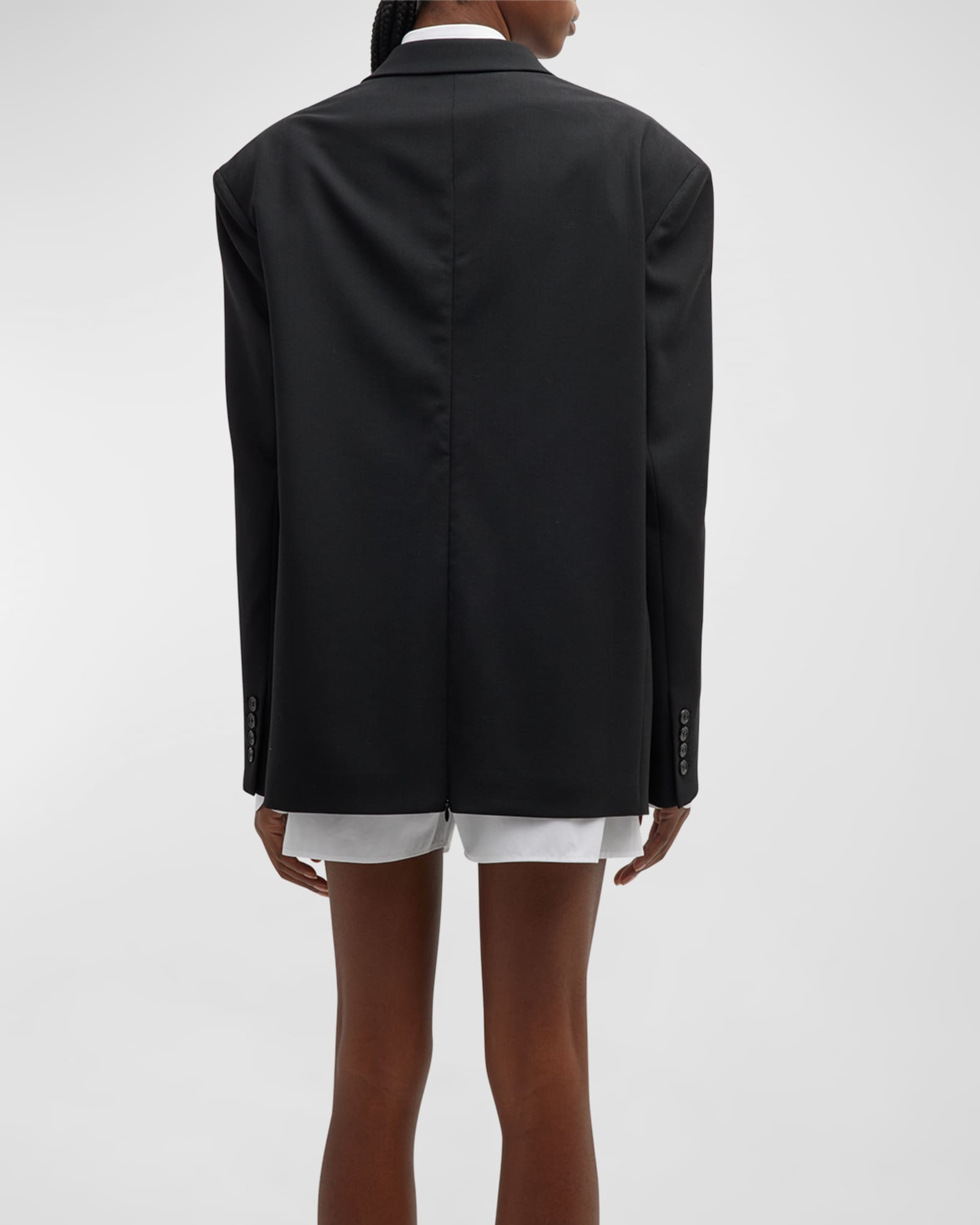 THE ROW Cochise Single-Breasted Wool Jacket | Neiman Marcus