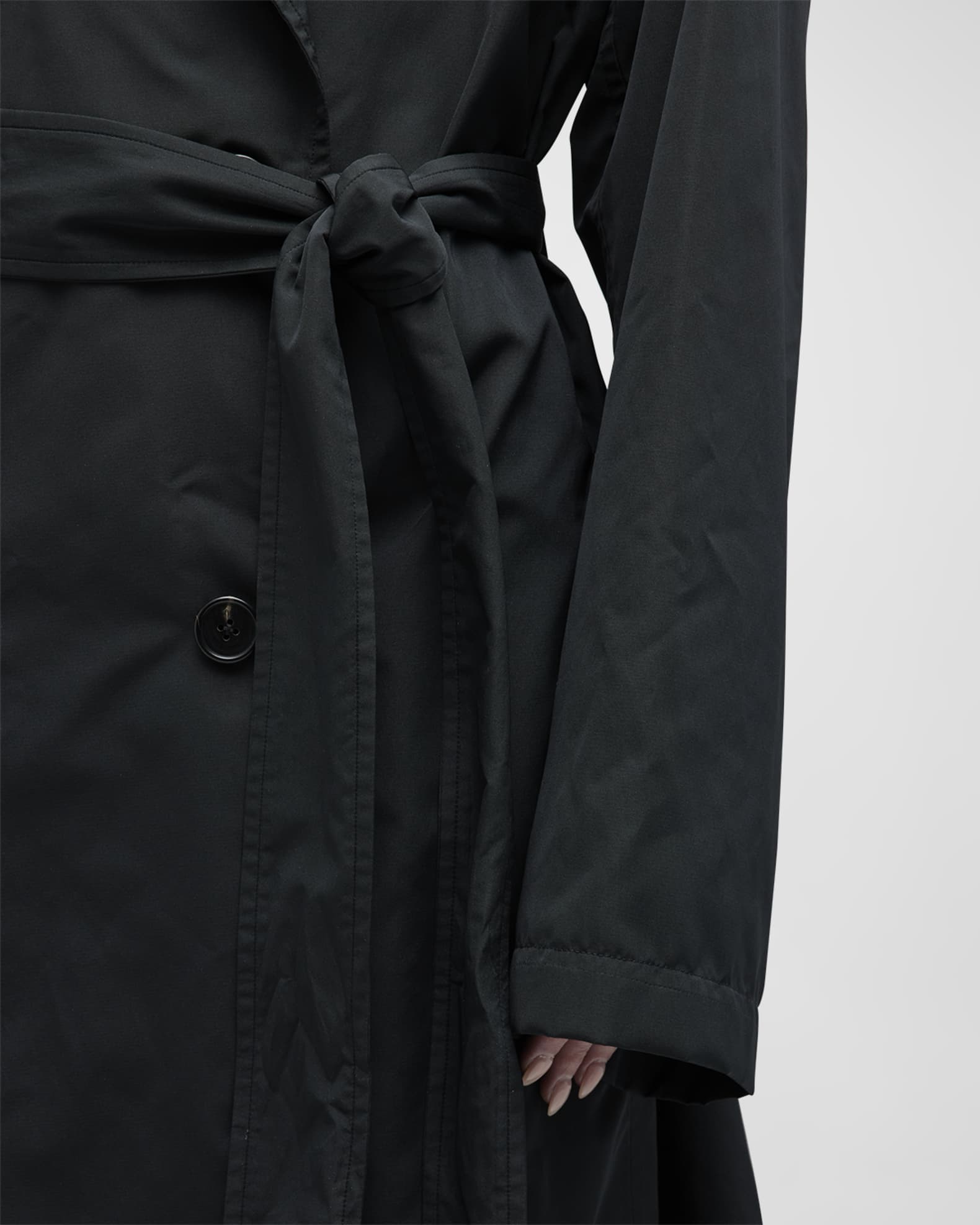 THE ROW Cadel Double-Breasted Trench Coat | Neiman Marcus