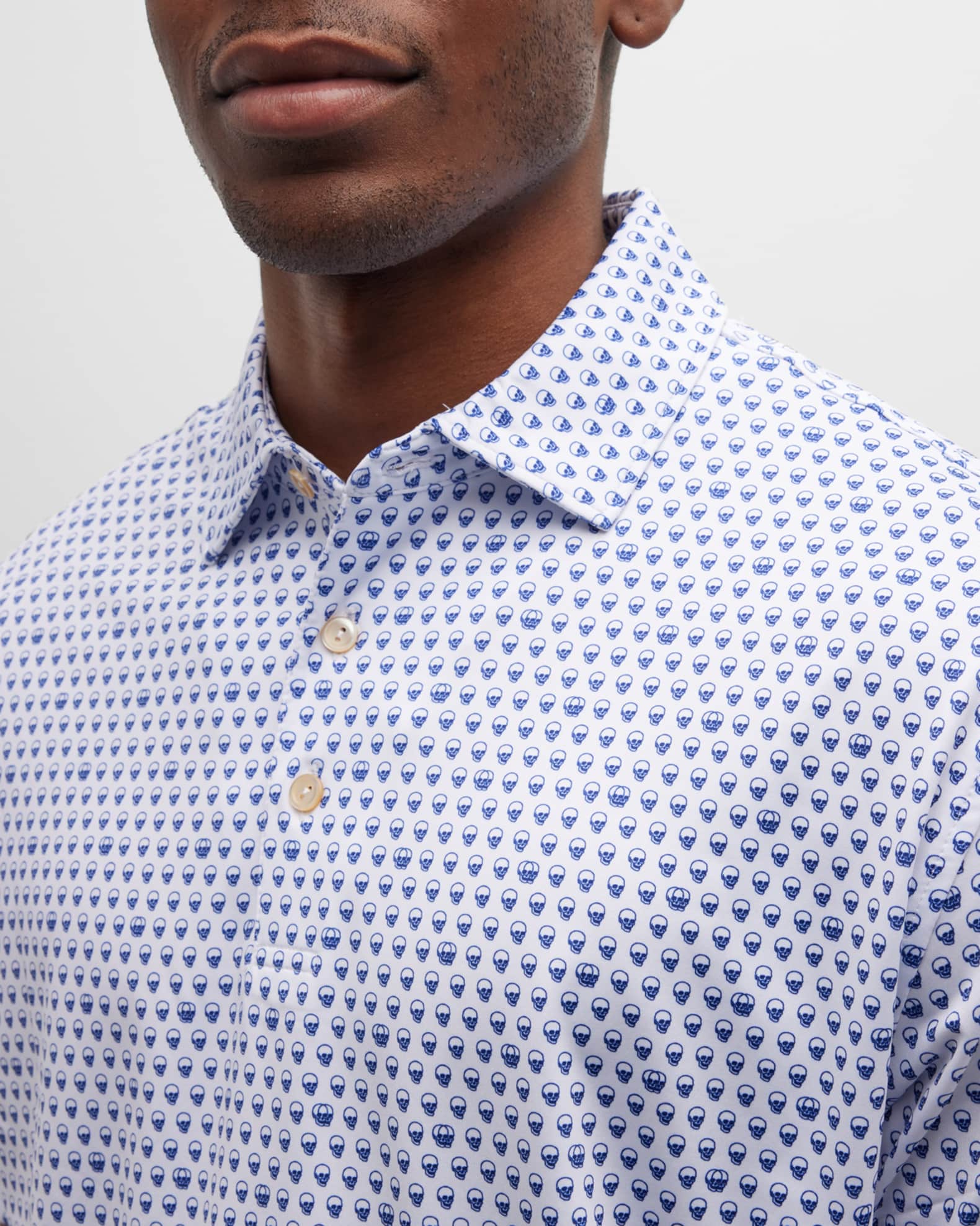 Peter Millar Men's Seeing Double Performance Jersey Polo Shirt | Neiman ...