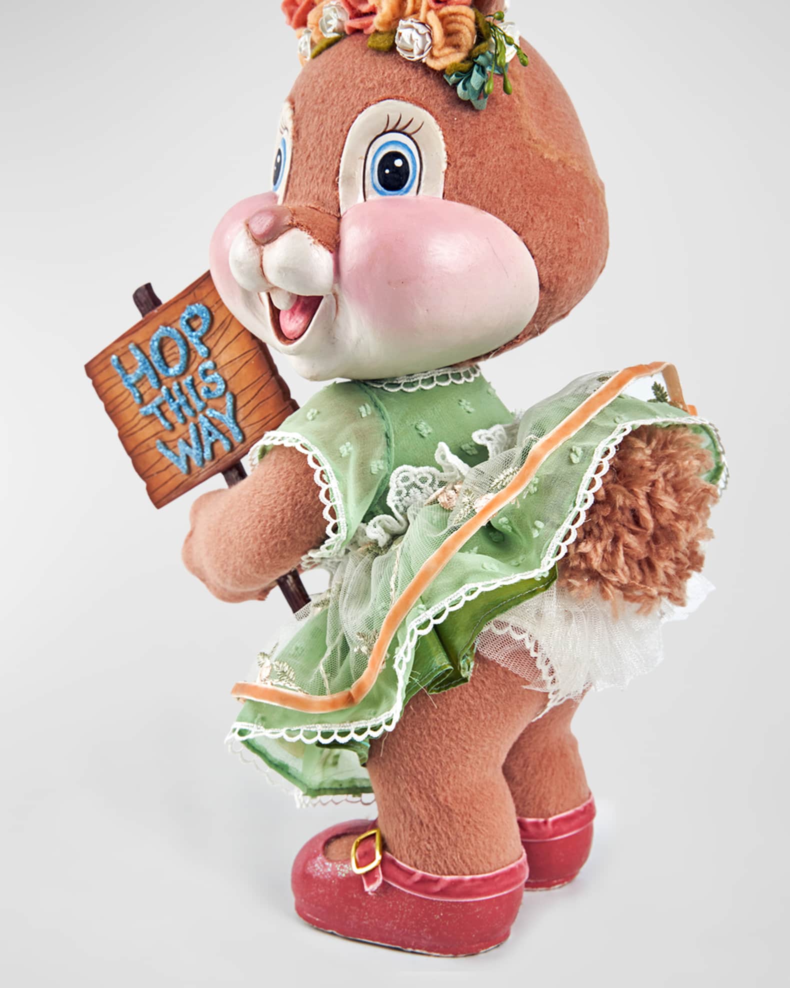 Katherine's Collection Hop This Way Bunny Tabletop | Neiman Marcus