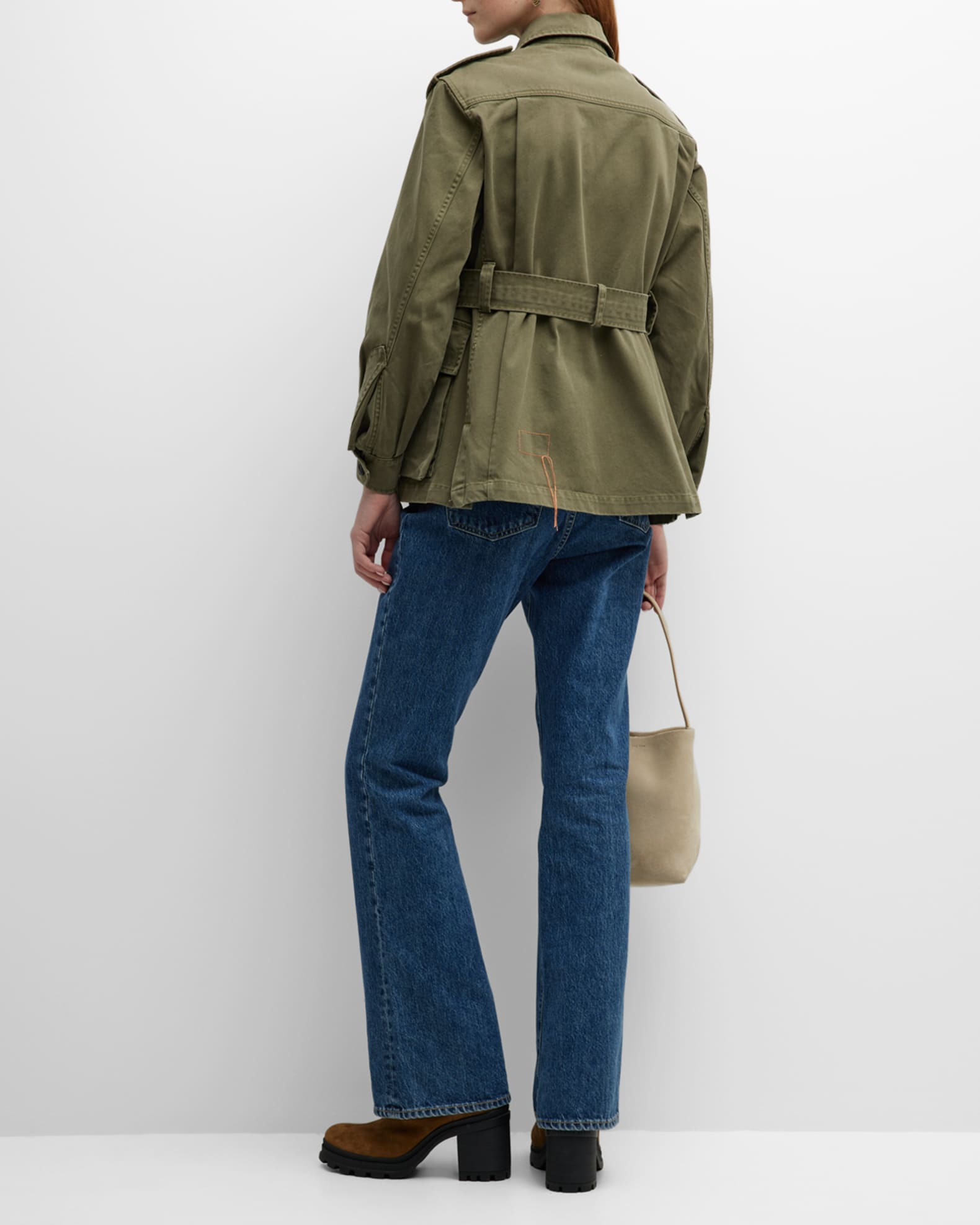 FORTELA Madison Belted Utility Jacket | Neiman Marcus