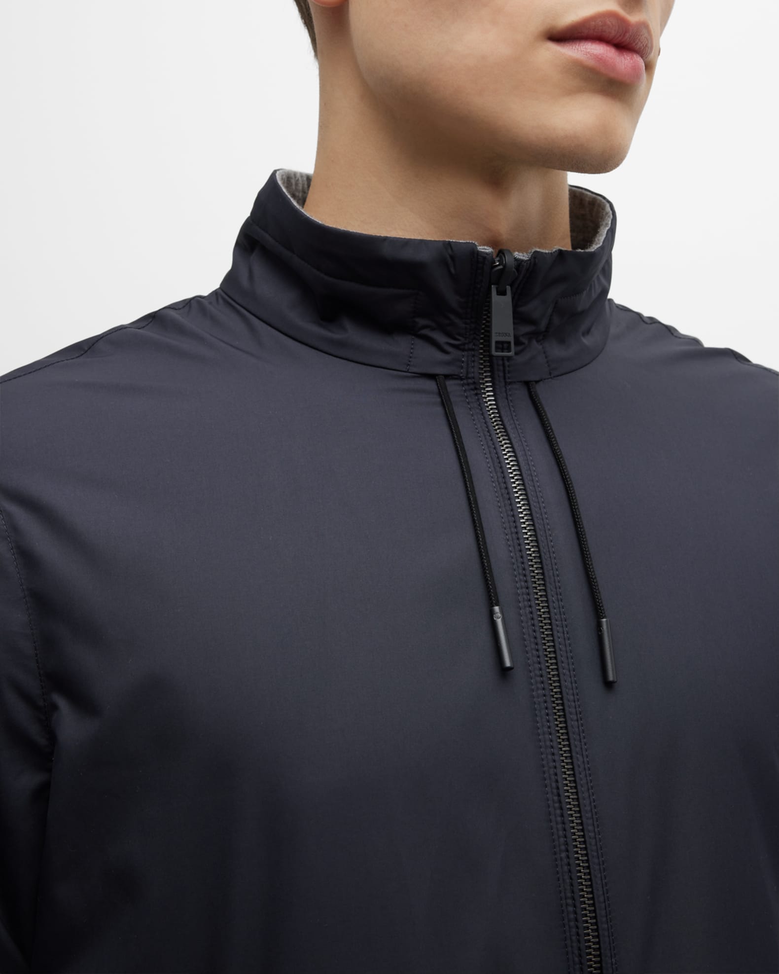 ZEGNA Men's Reversible Blouson Jacket | Neiman Marcus