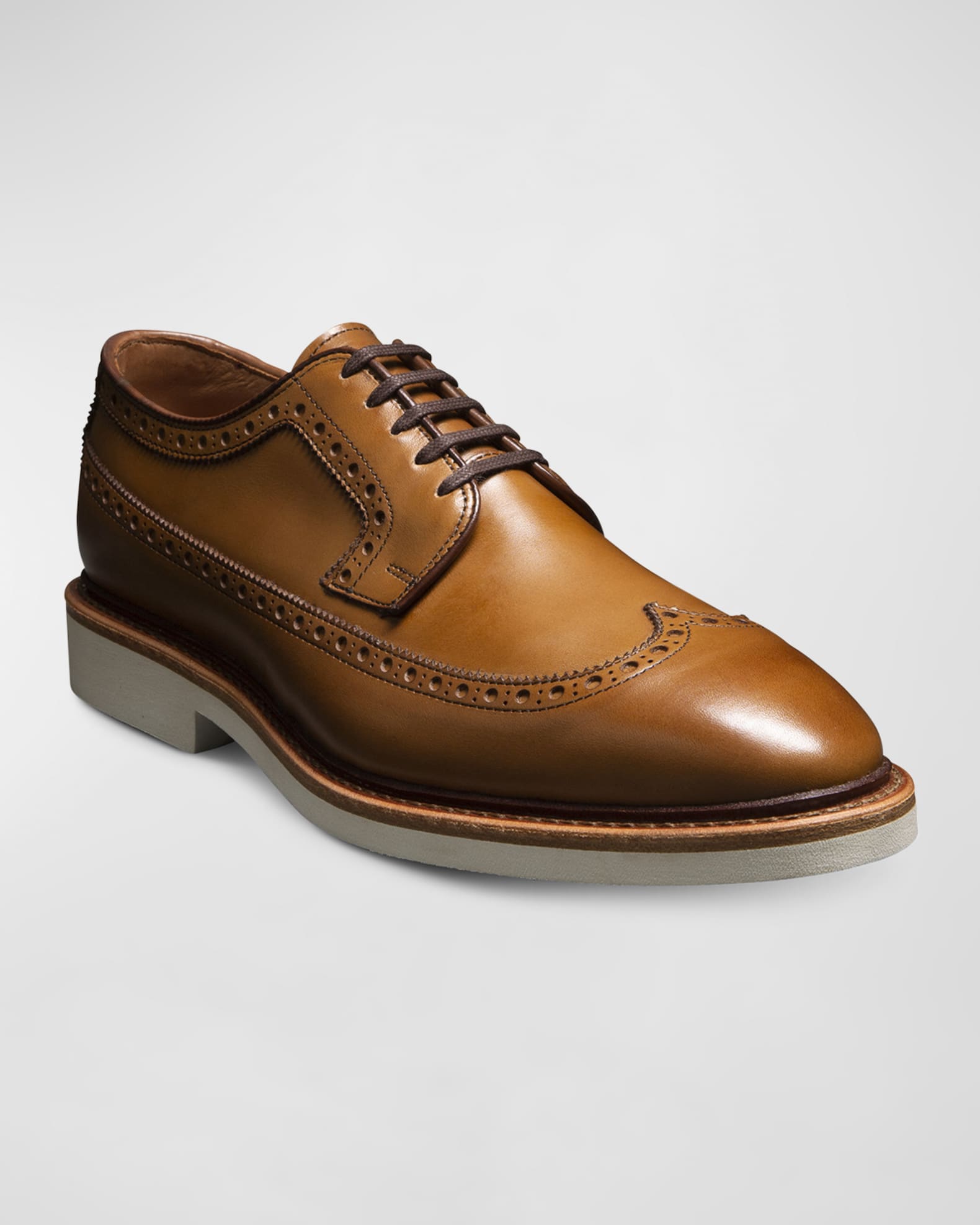 Allen Edmonds Men's William Wingtip Leather Derby Shoes | Neiman Marcus