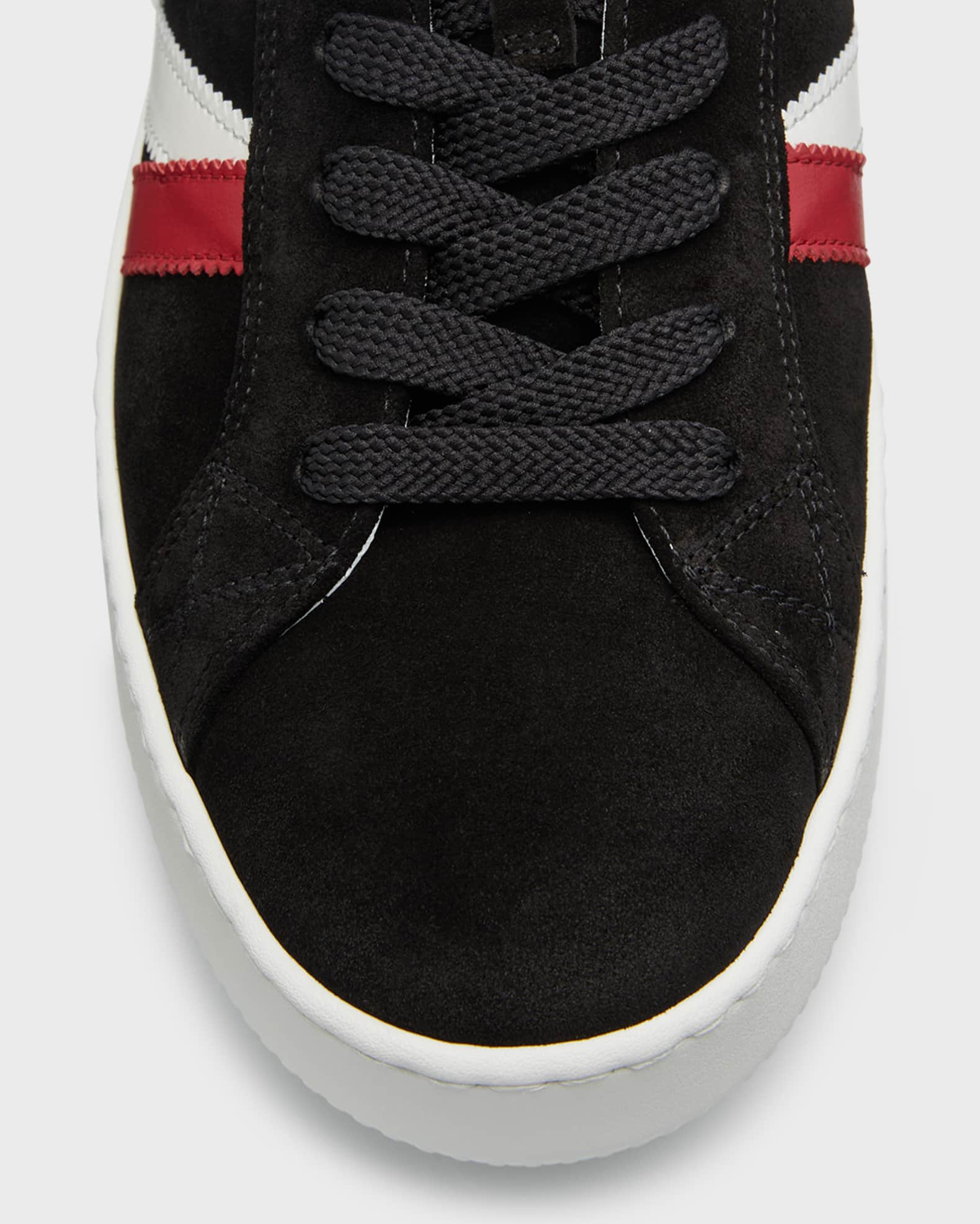 Moncler Men's Monaco M Leather Low-Top Sneakers | Neiman Marcus Moncler Men's Monaco M Leather Low-Top Sneakers | Neiman Marcus