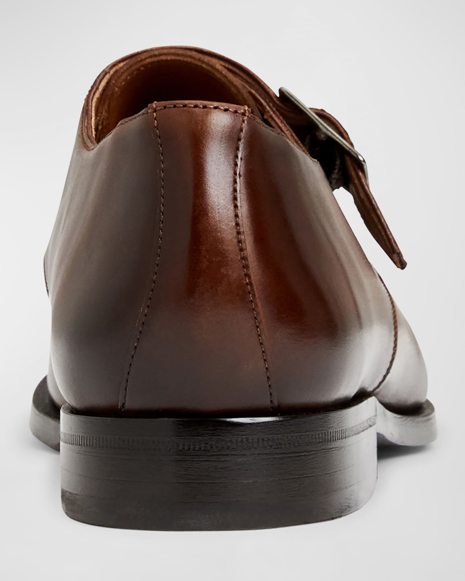 Bruno Magli Collezione Men's Vilante Leather Single Monk Strap Loafers ...