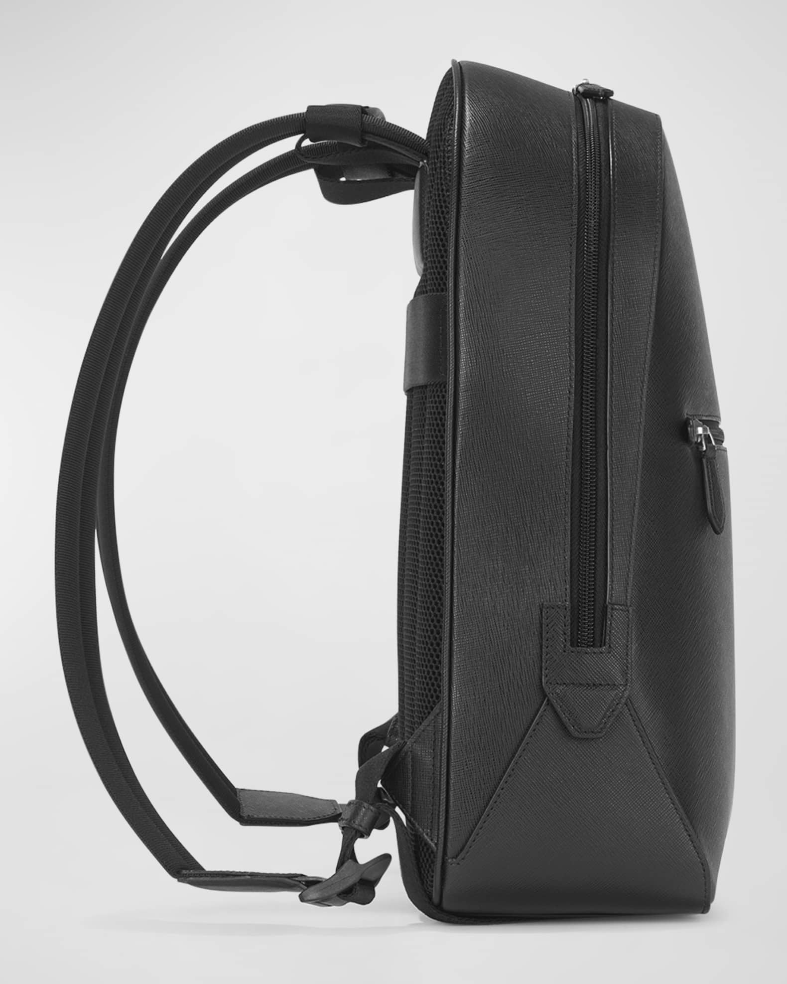 Montblanc Men's Sartorial Small Leather Backpack | Neiman Marcus
