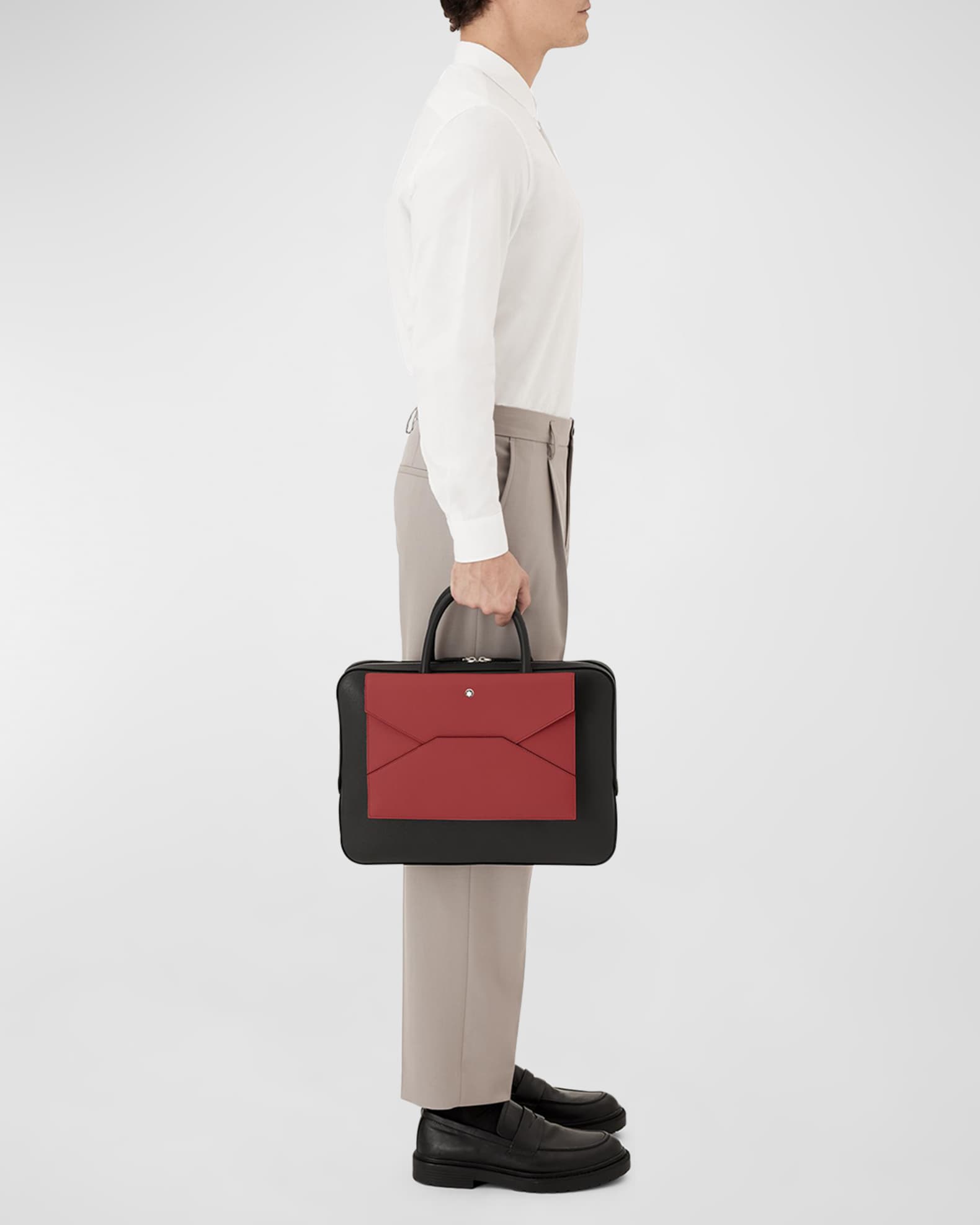 Montblanc Men's Sartorial Envelope Pouch Bag | Neiman Marcus