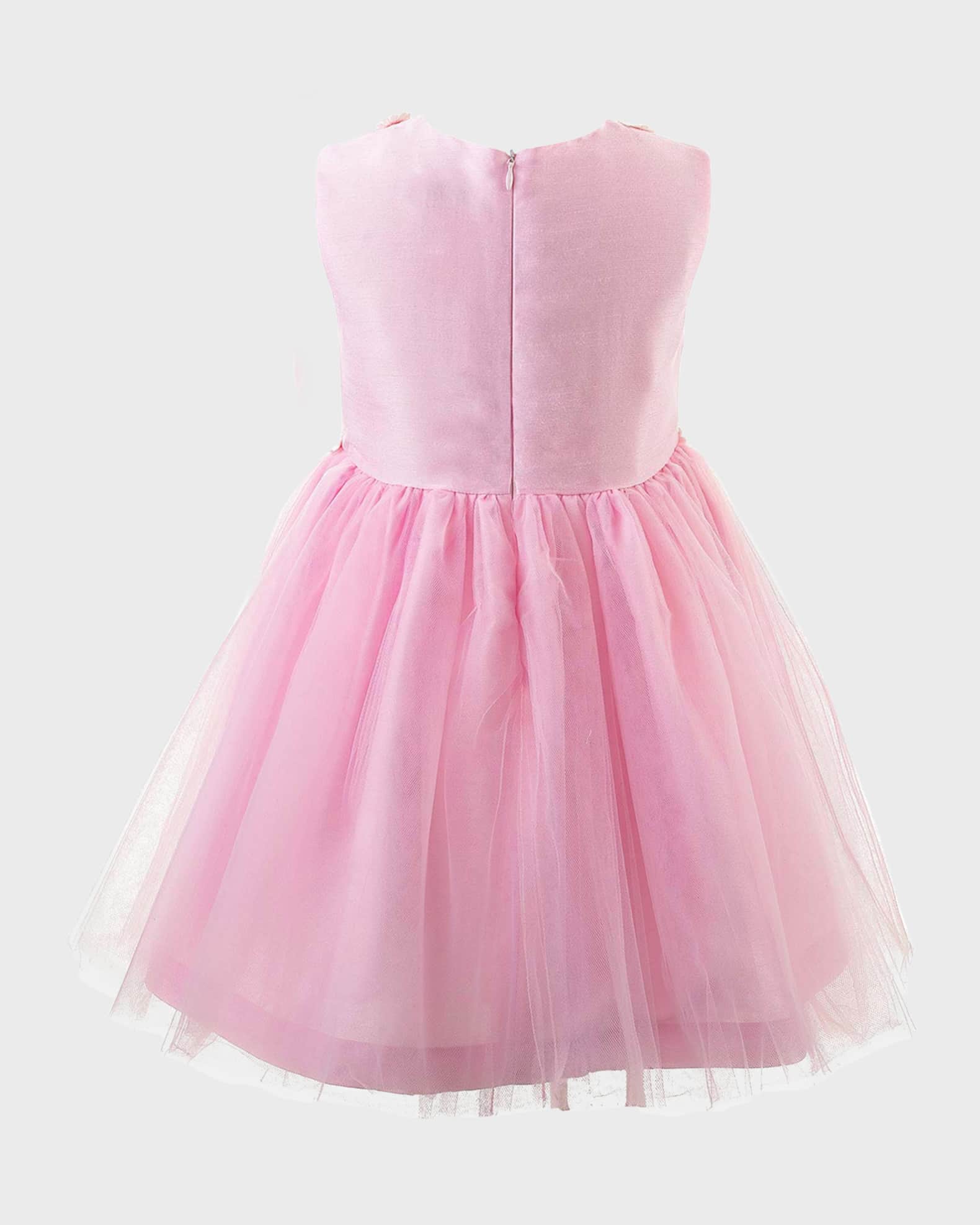 Rachel Riley Girl's Daisy Tulle Party Dress, Size 3T-10 | Neiman Marcus