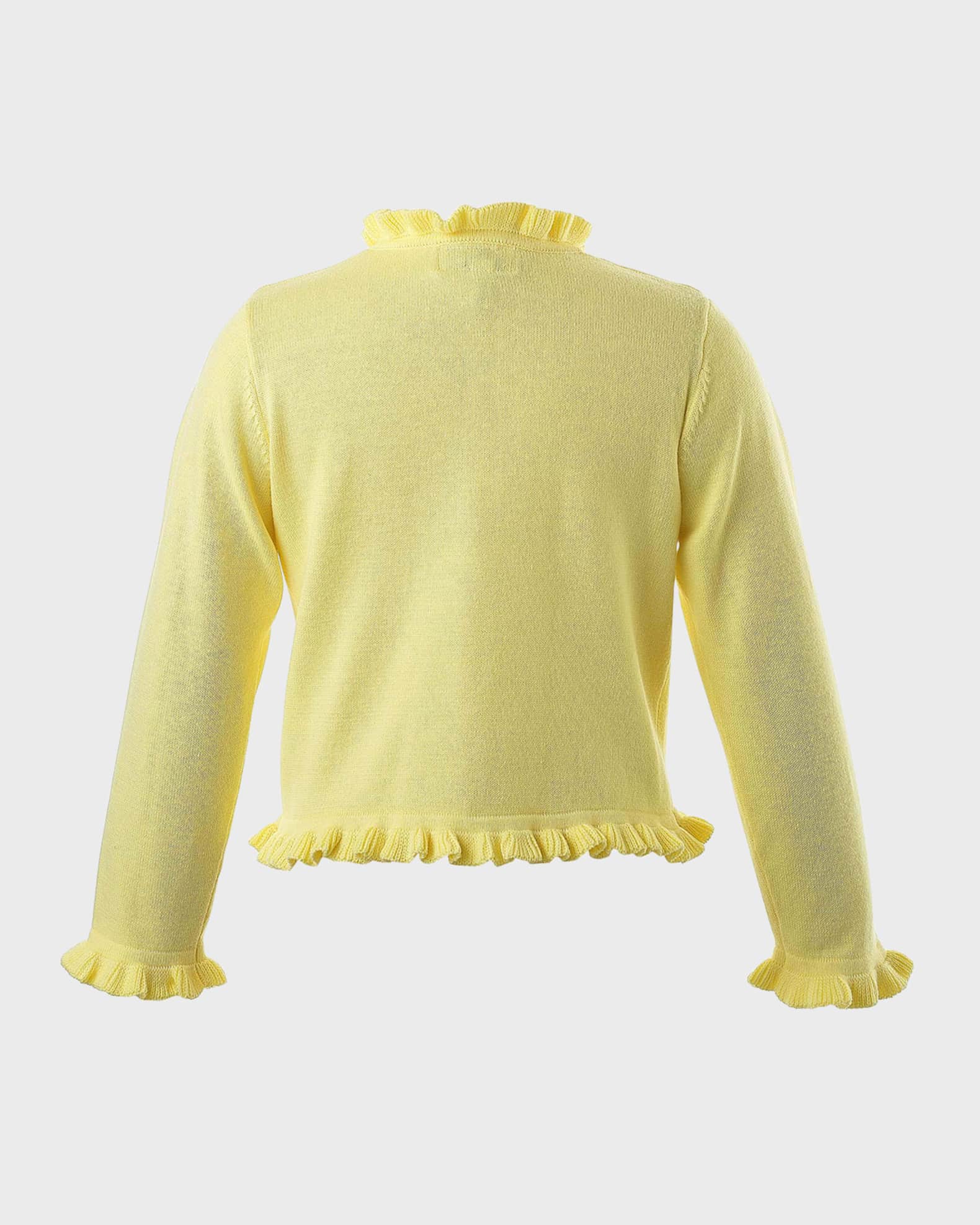 Rachel Riley Girl's Frill Cardigan, Size 2-10 | Neiman Marcus