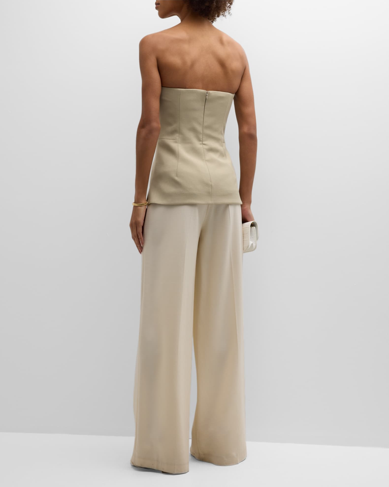 Tove Agata Strapless Fitted Top | Neiman Marcus