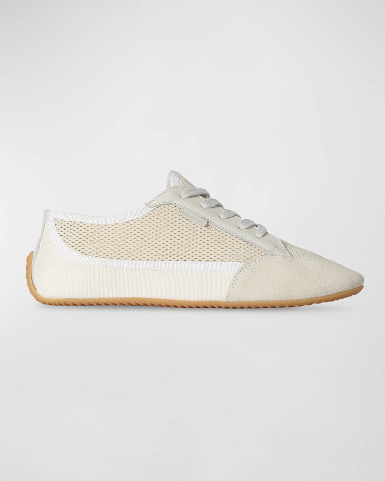 THE ROW Bonnie Suede Mesh Sneakers | Neiman Marcus