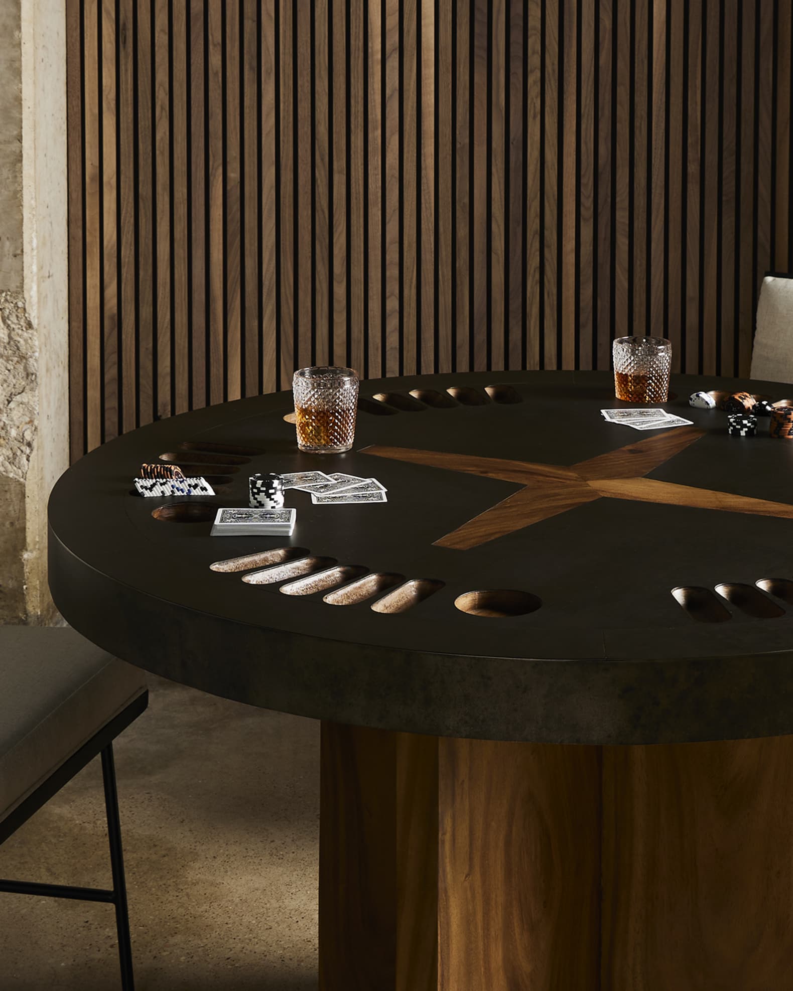 Four Hands Poker Game Table | Neiman Marcus