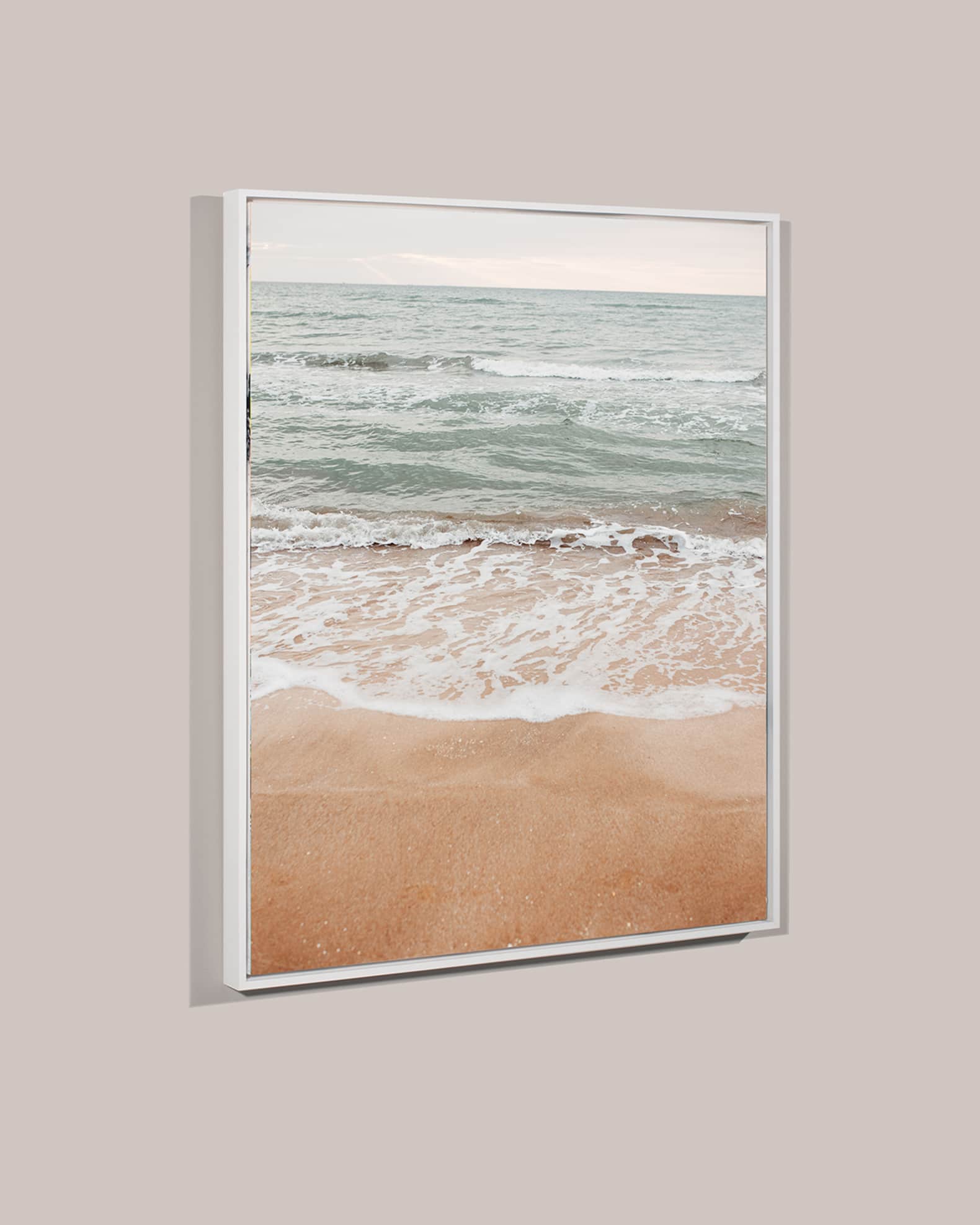 Yoffi "Morning Ocean" Framed Giclee | Neiman Marcus