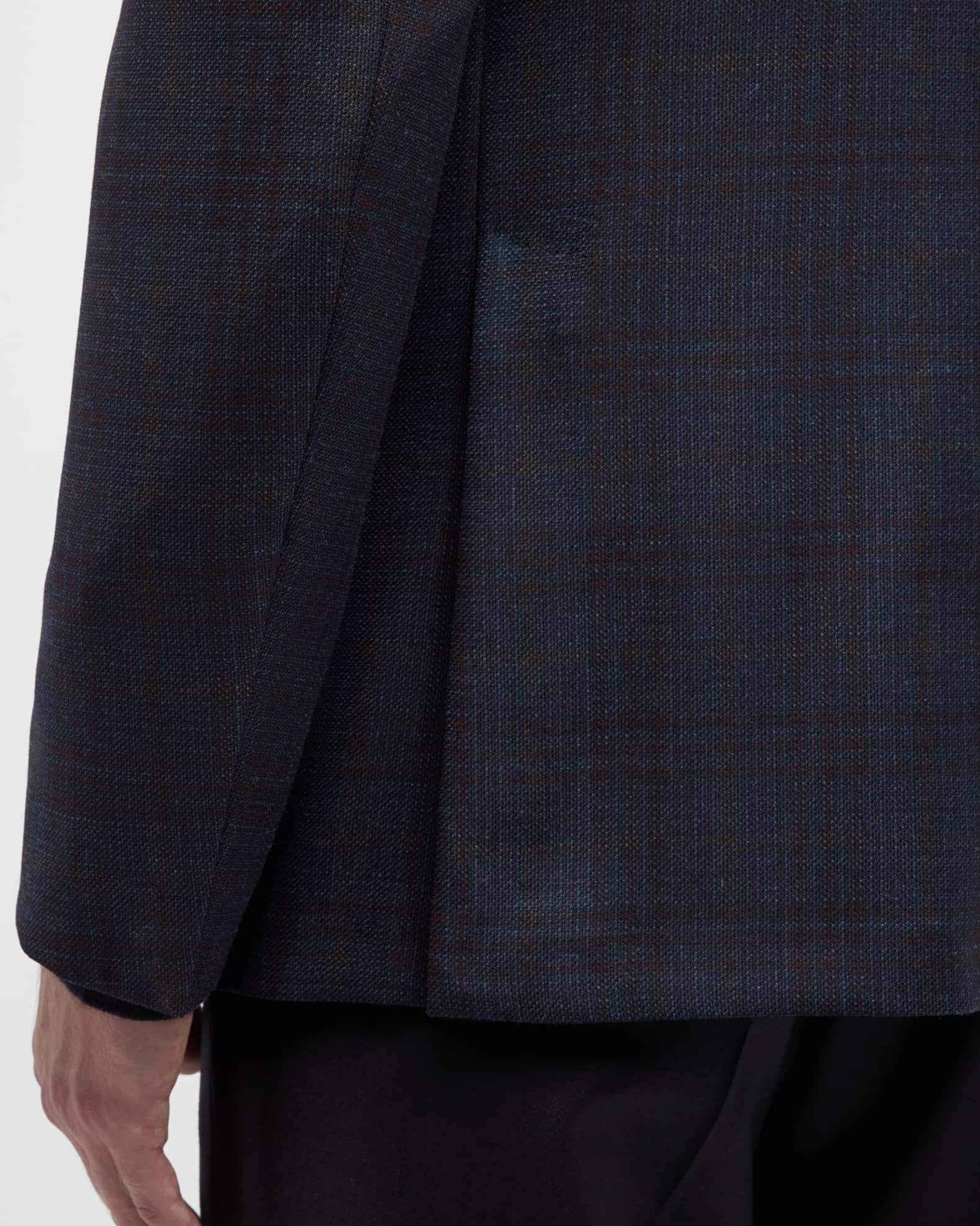 ZEGNA Men's Wool Plaid Sport Coat | Neiman Marcus