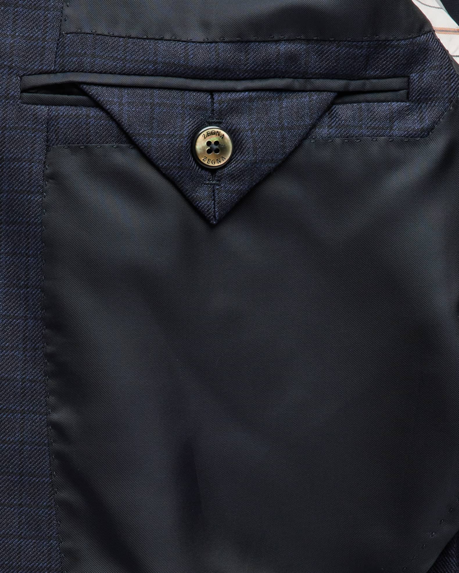 ZEGNA Men's Graph Check Sport Coat | Neiman Marcus