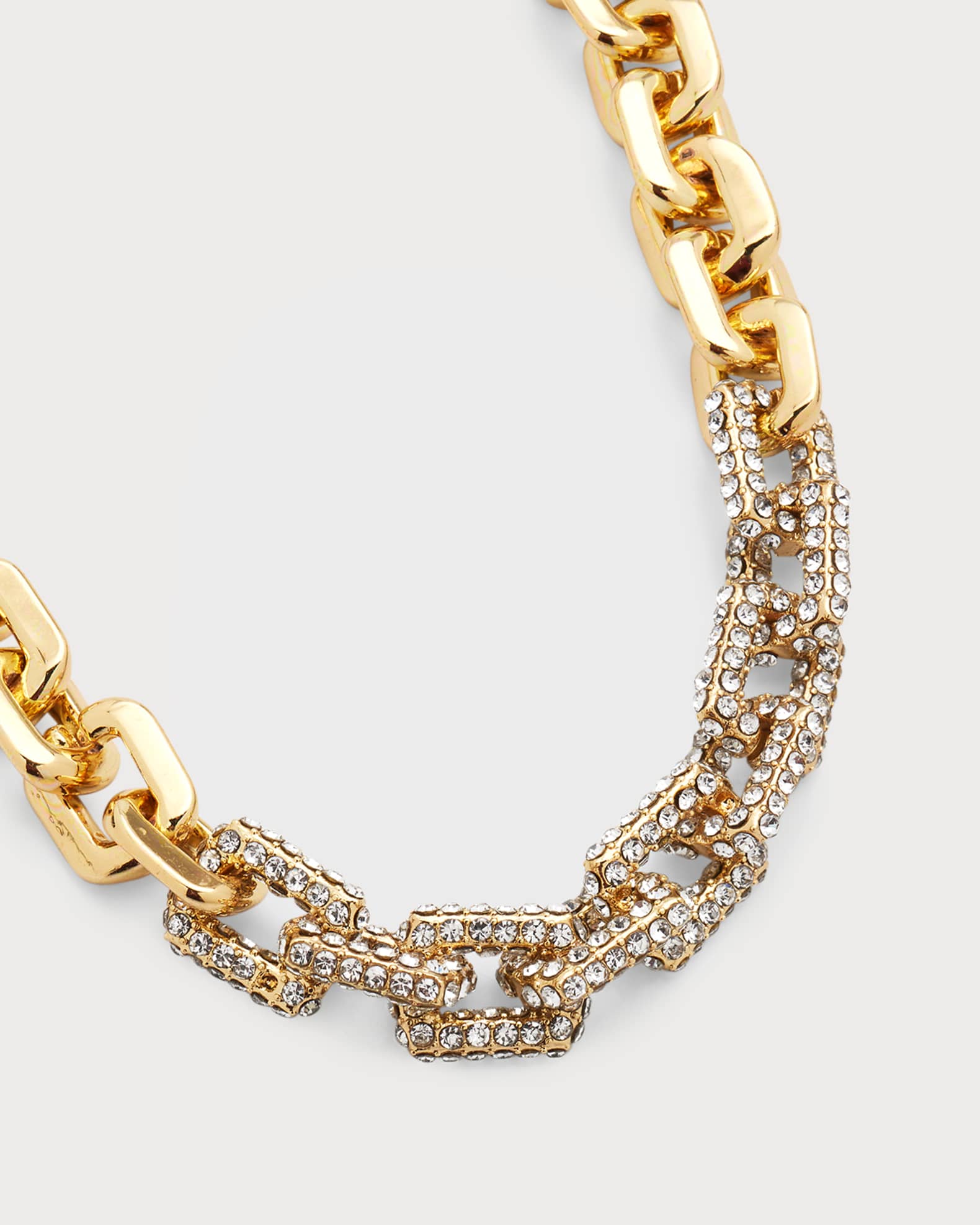 BaubleBar Lucy Crystal-Link Necklace | Neiman Marcus