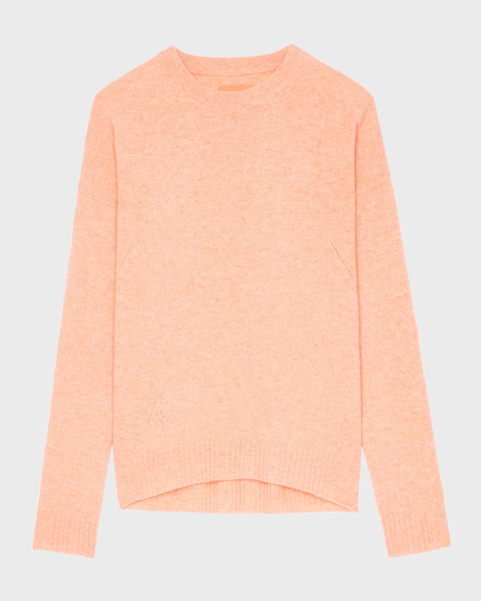 Zadig & Voltaire Cici Star Patch Cashmere Sweater | Neiman Marcus