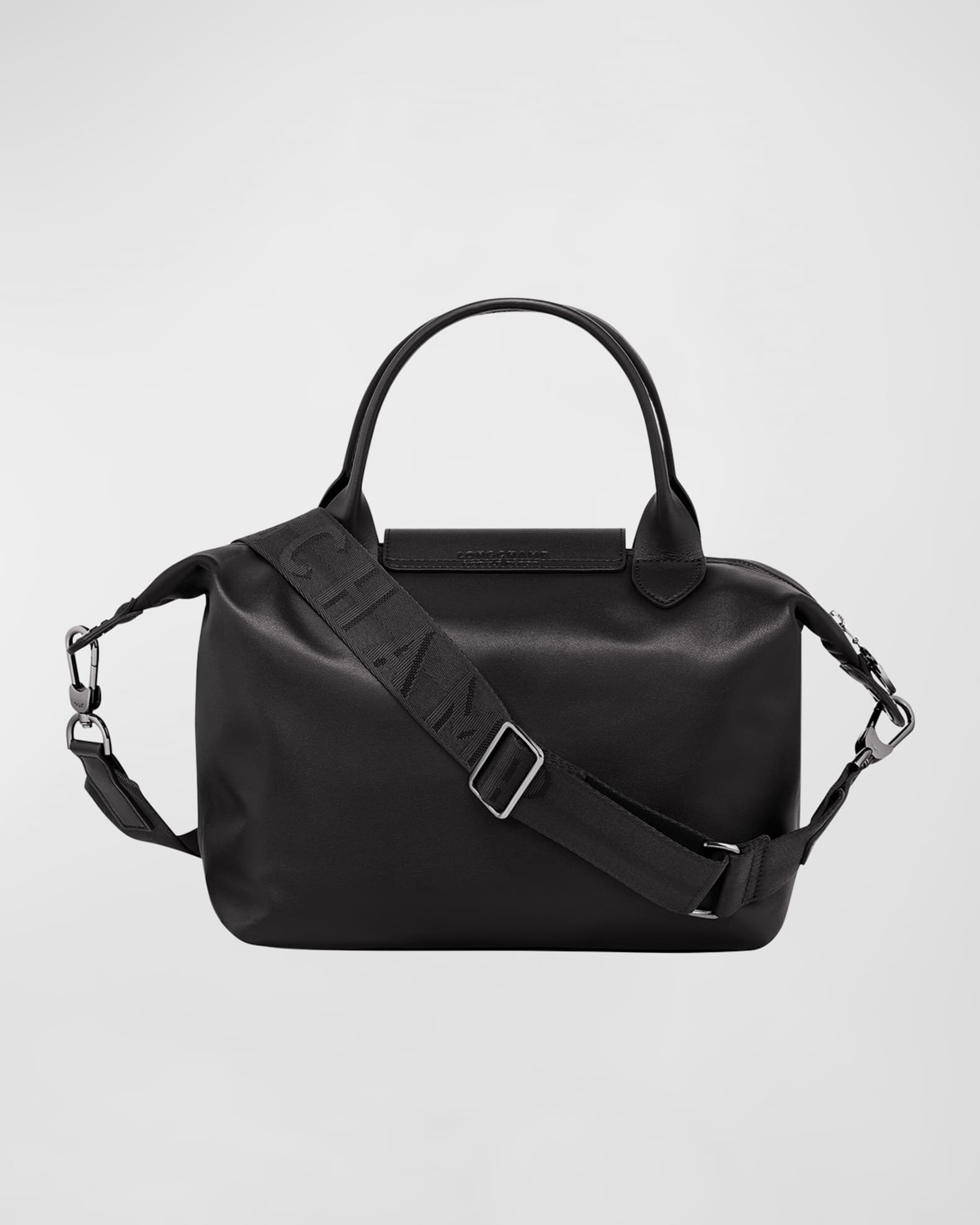 Longchamp Le Pliage Cuir Small Leather Shoulder Bag | Neiman Marcus