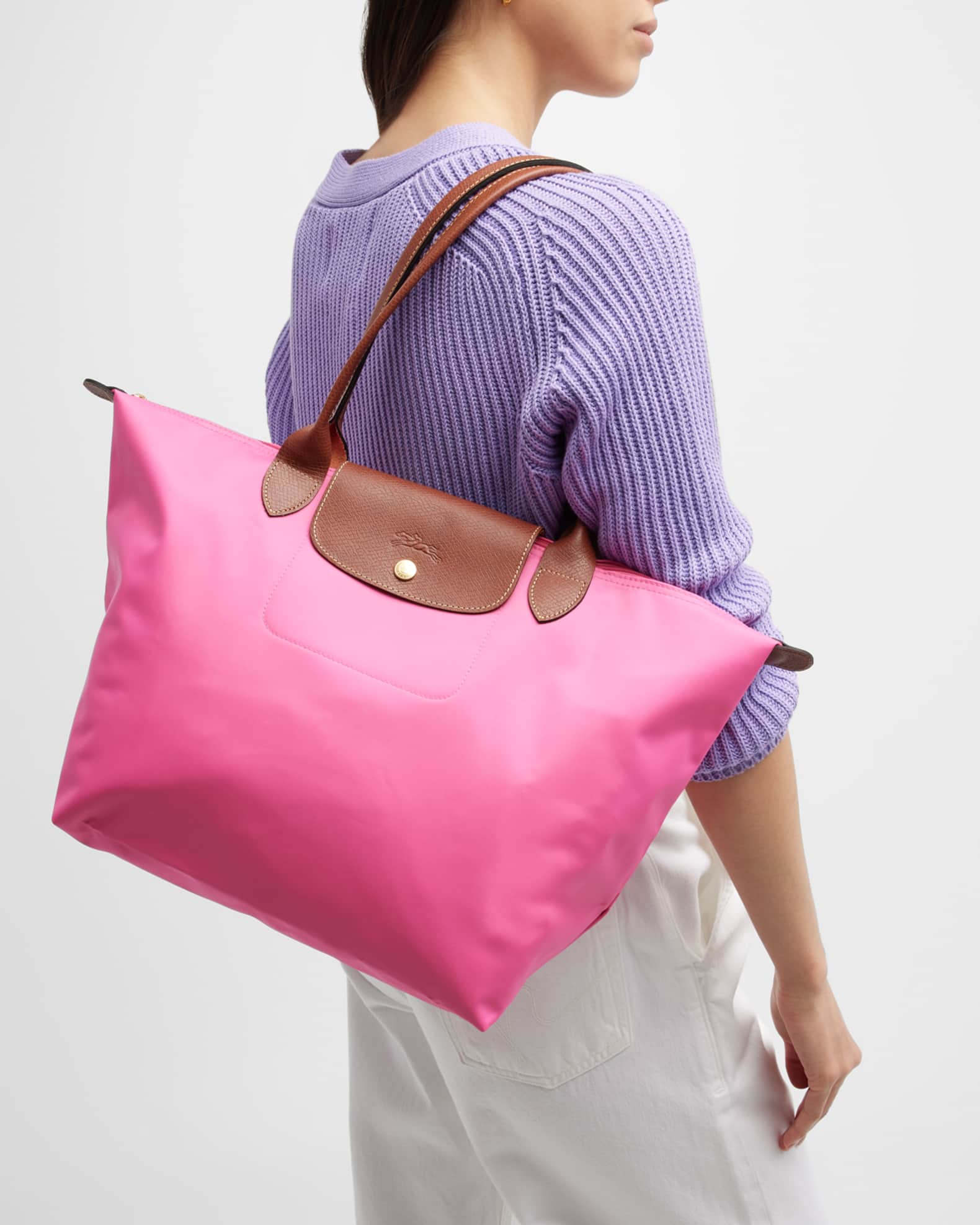 Longchamp Le Pliage Large Recycled Canvas Tote Bag | Neiman Marcus