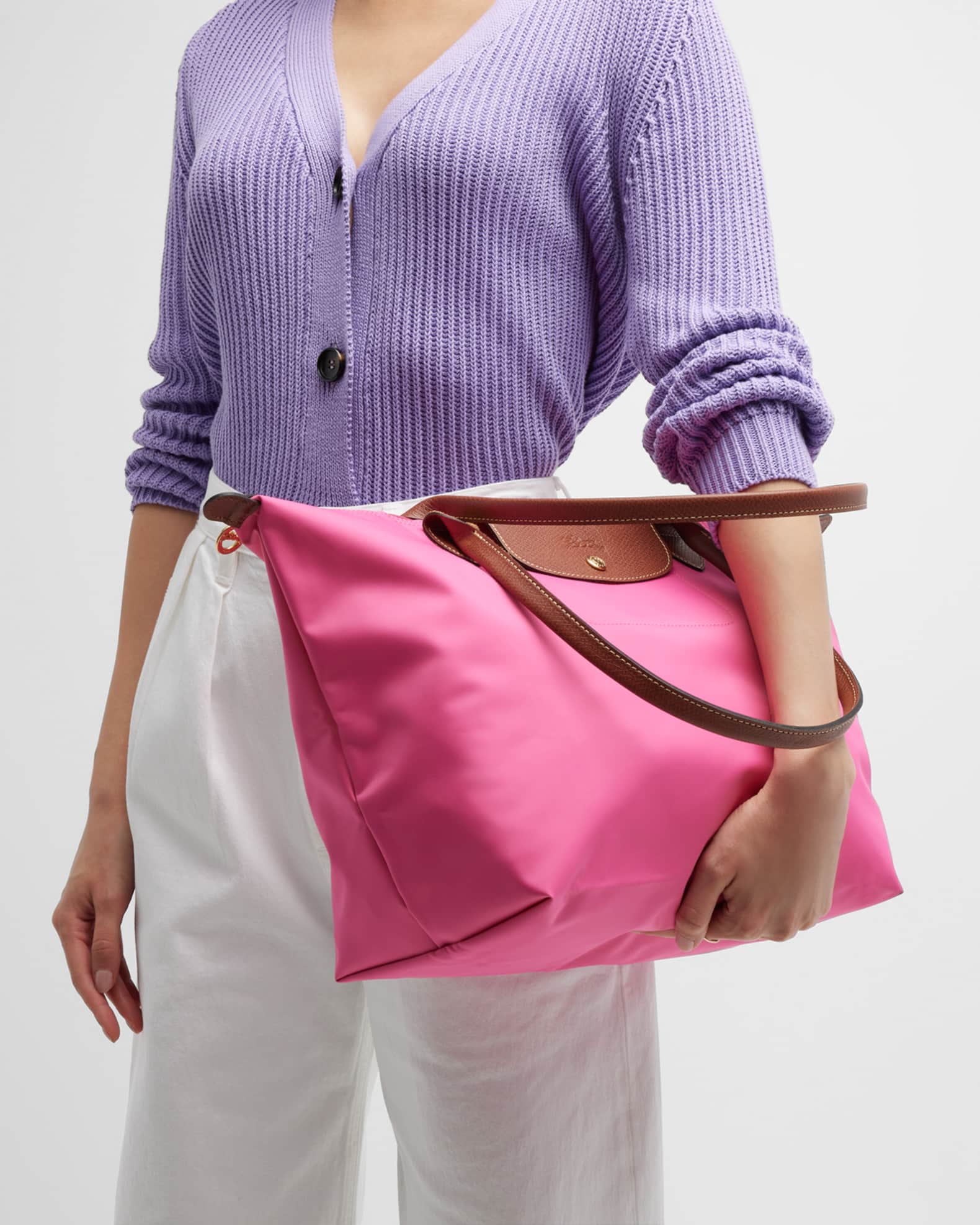 Longchamp Le Pliage Large Recycled Canvas Tote Bag | Neiman Marcus