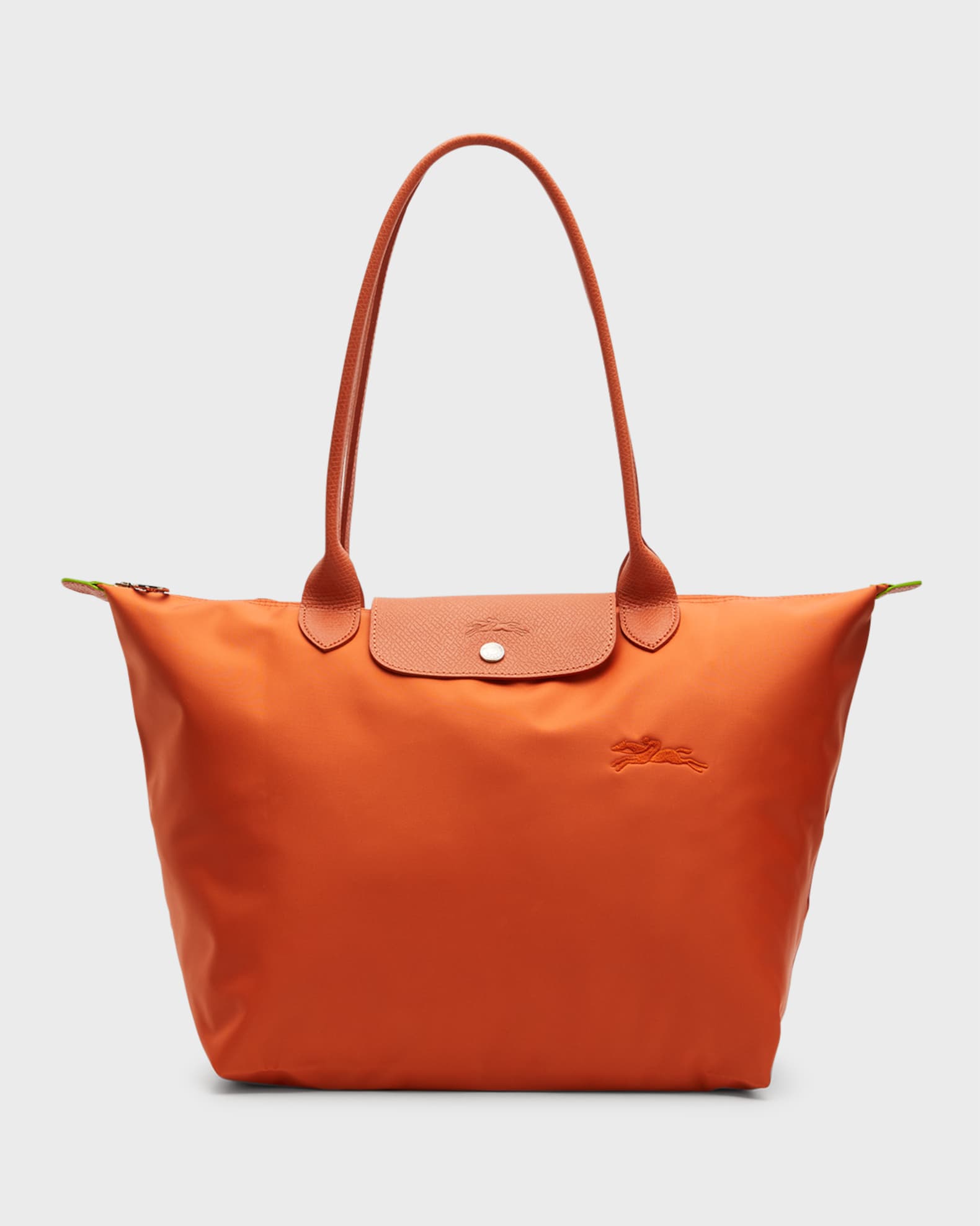 Longchamp Le Pliage Green Large Shoulder Tote Bag | Neiman Marcus