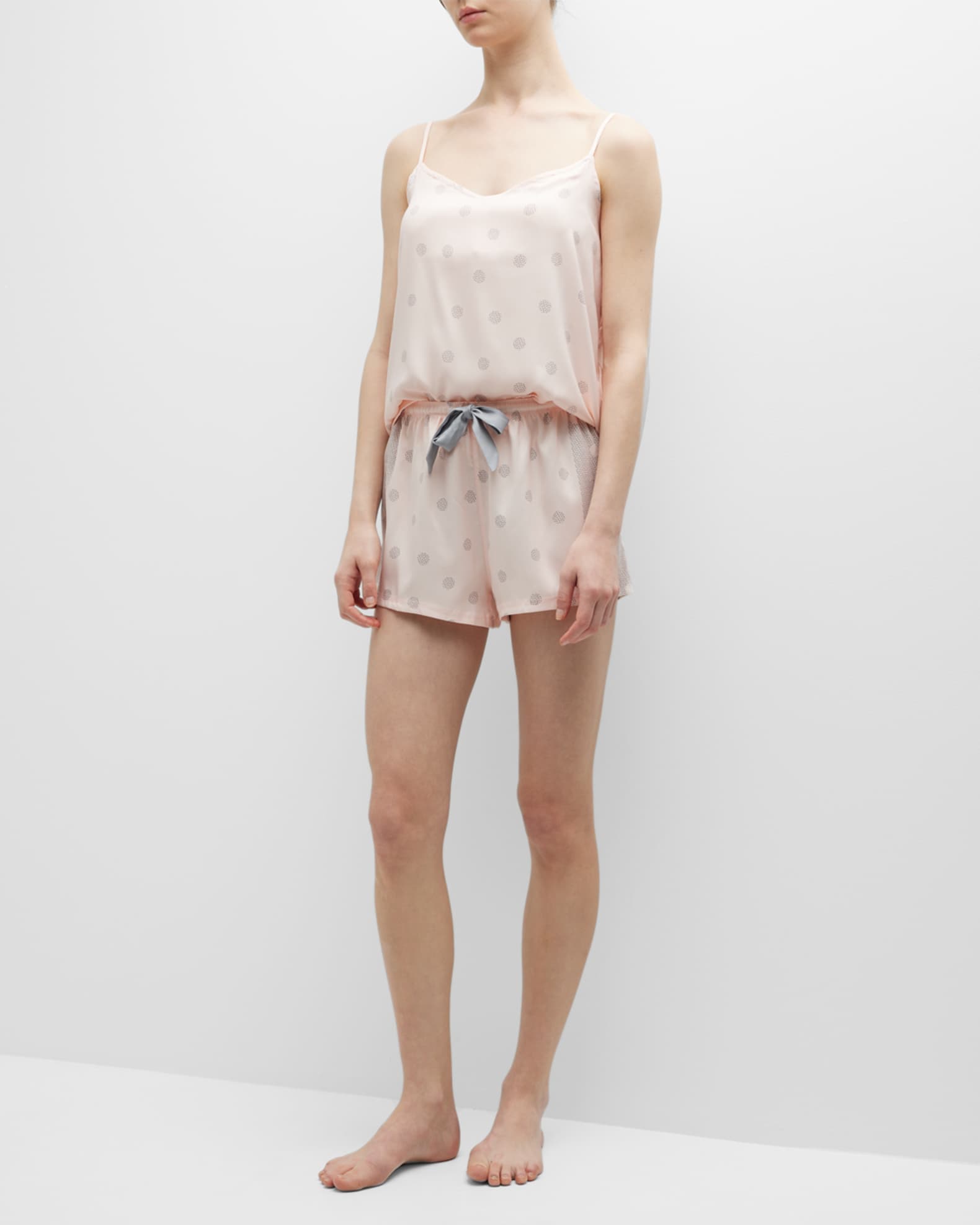 PJ Salvage Digity Dots Pajama Shorts | Neiman Marcus