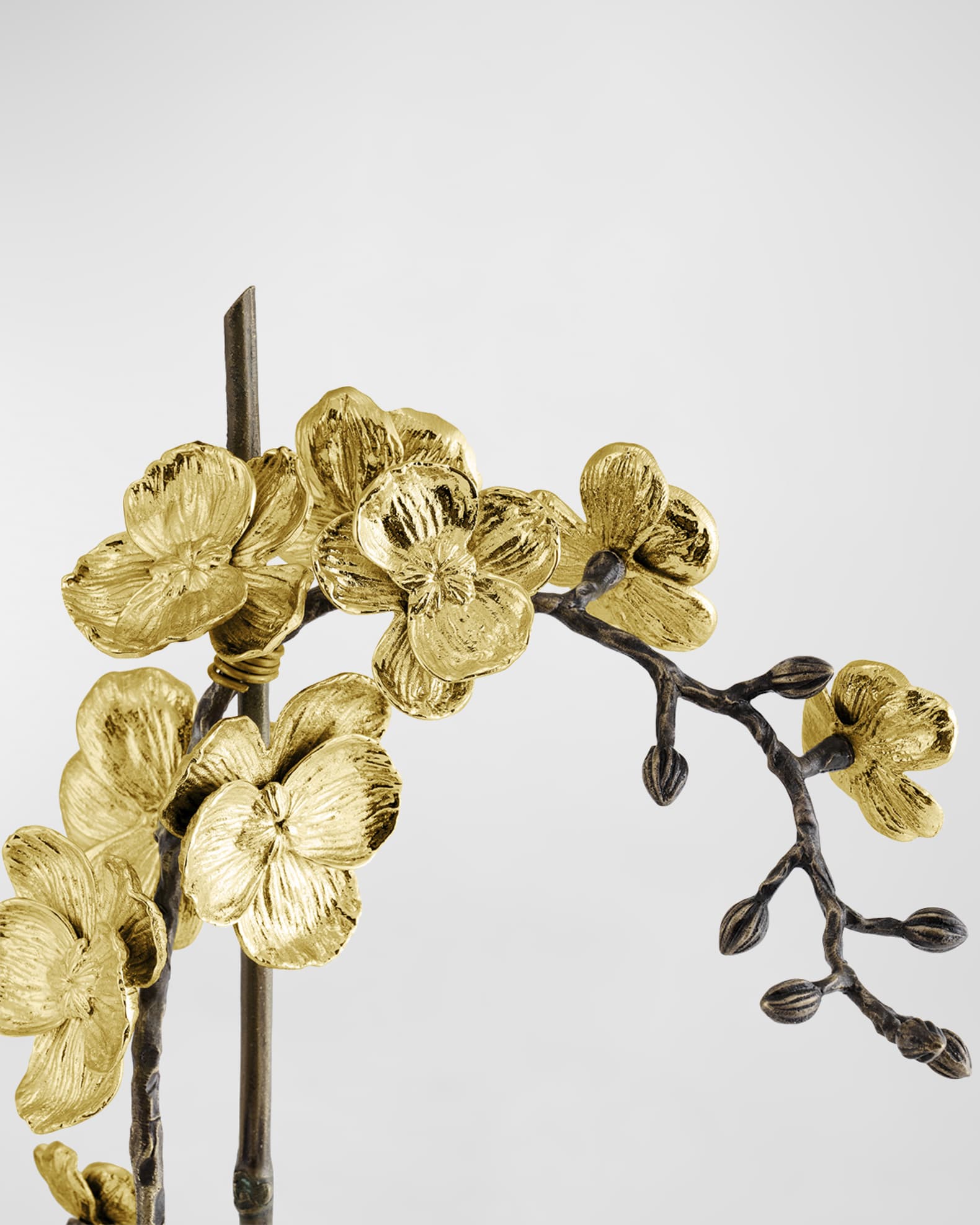 Michael Aram Gold Orchid Large Stem Sculpture - 22"T | Neiman Marcus