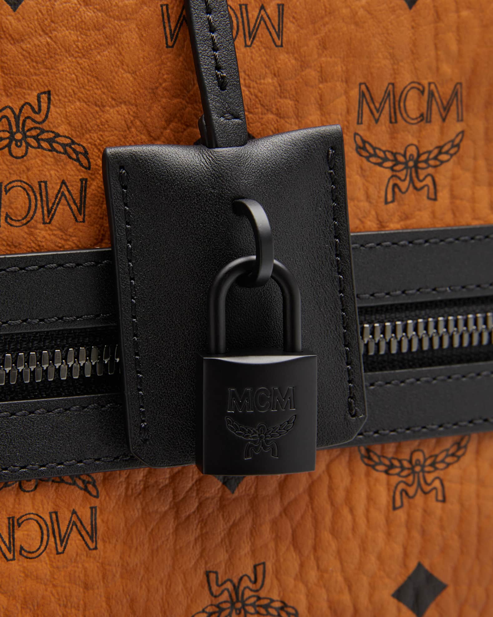 MCM Ottomar Visetos Carry-On Luggage | Neiman Marcus