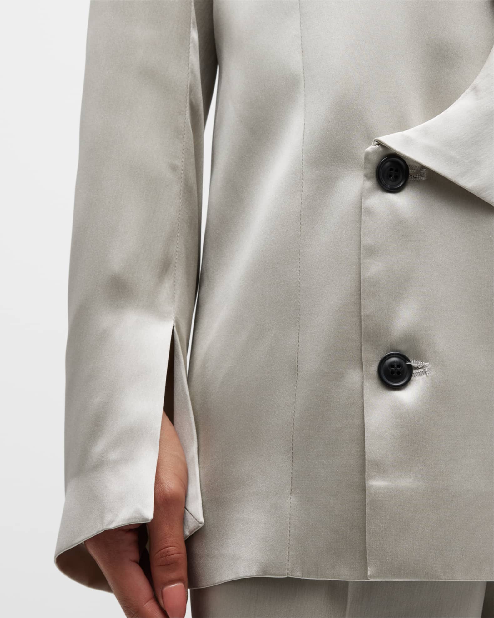 Frame Silk Suit | Neiman Marcus