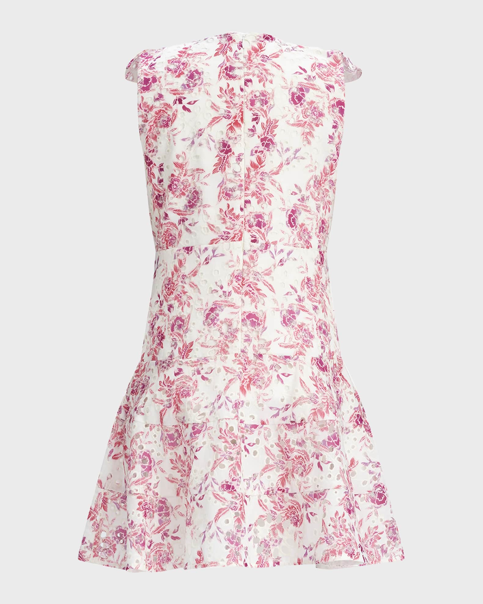 Bardot Junior Girl's Sadie Embroidered Floral-Print Mini Dress, Size 4 ...
