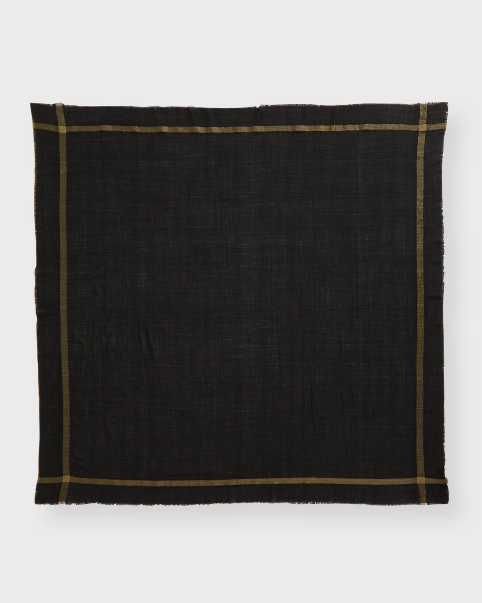 Bindya Striped Wool Evening Wrap | Neiman Marcus