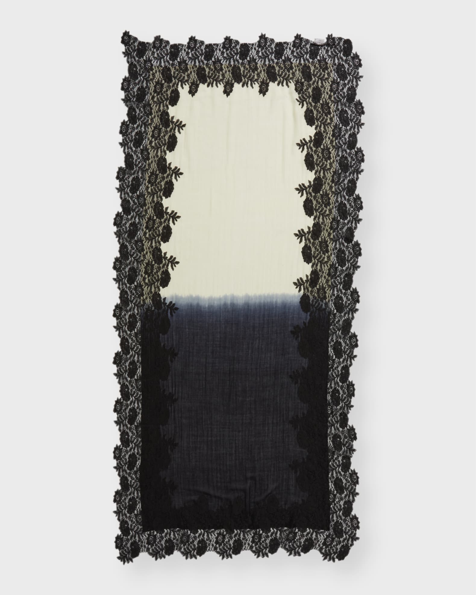 Bindya Tie-Dye Lace Evening Wrap | Neiman Marcus