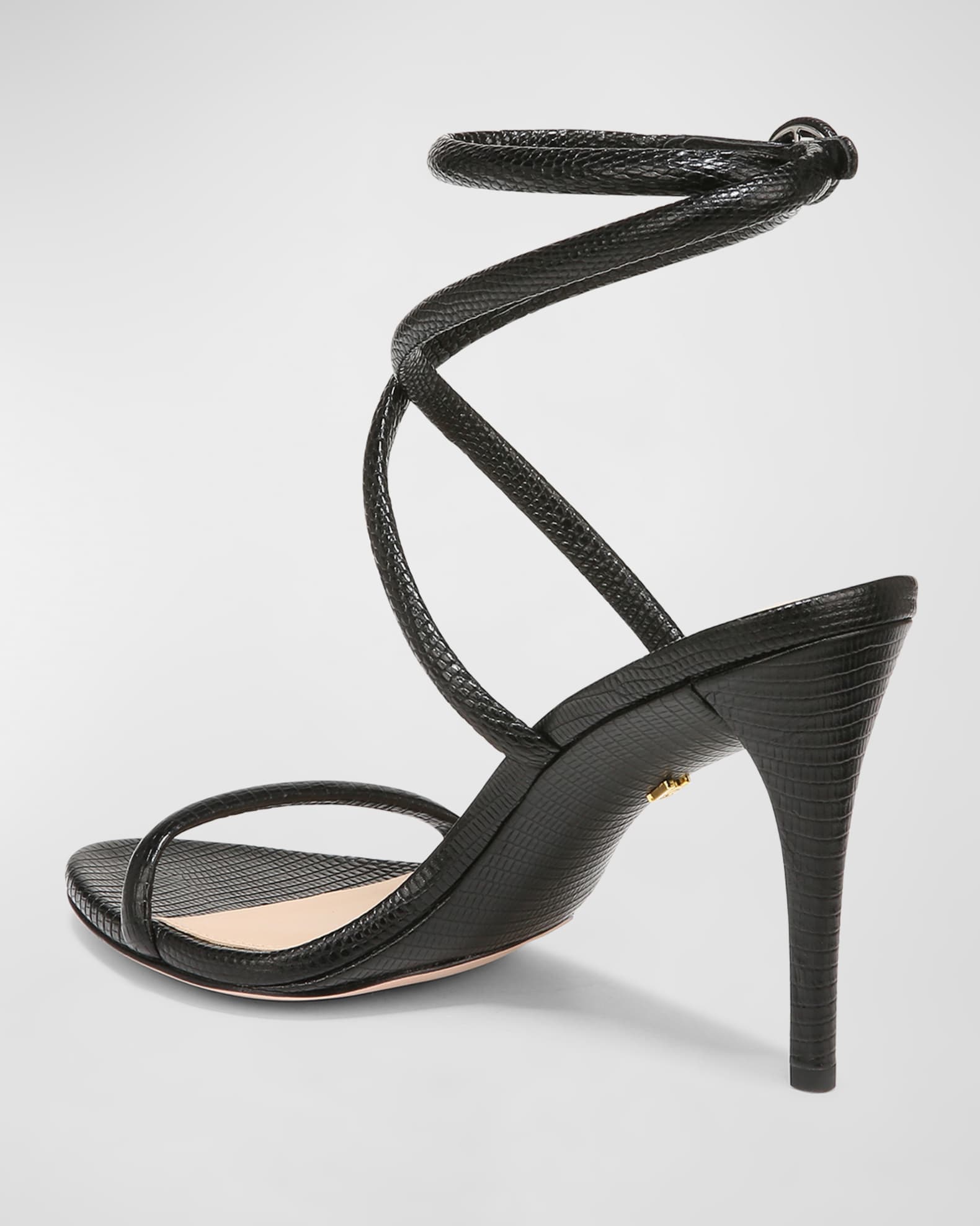 Veronica Beard Marceline Leather Crisscross Stiletto Sandals | Neiman ...