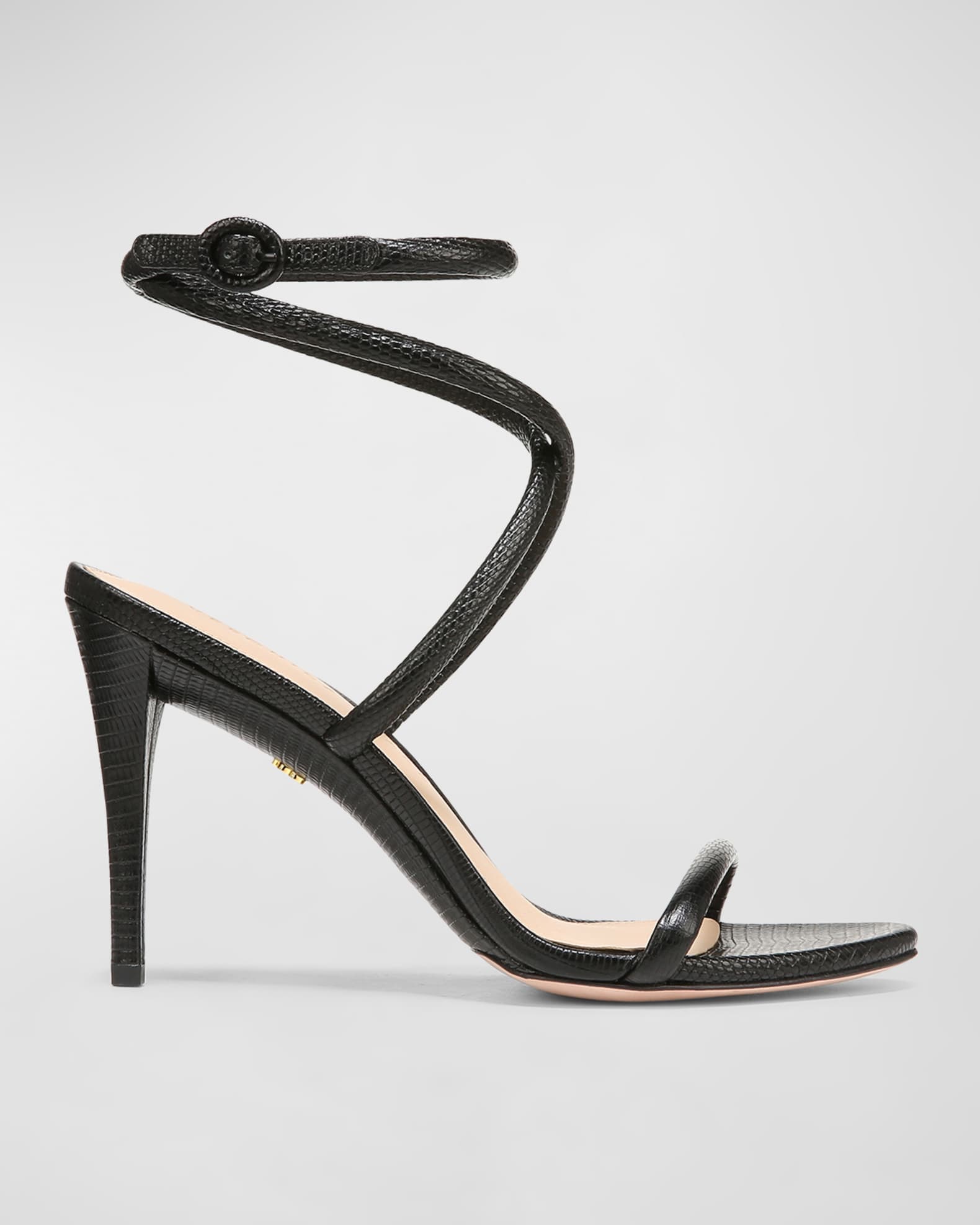 Veronica Beard Marceline Leather Crisscross Stiletto Sandals | Neiman ...