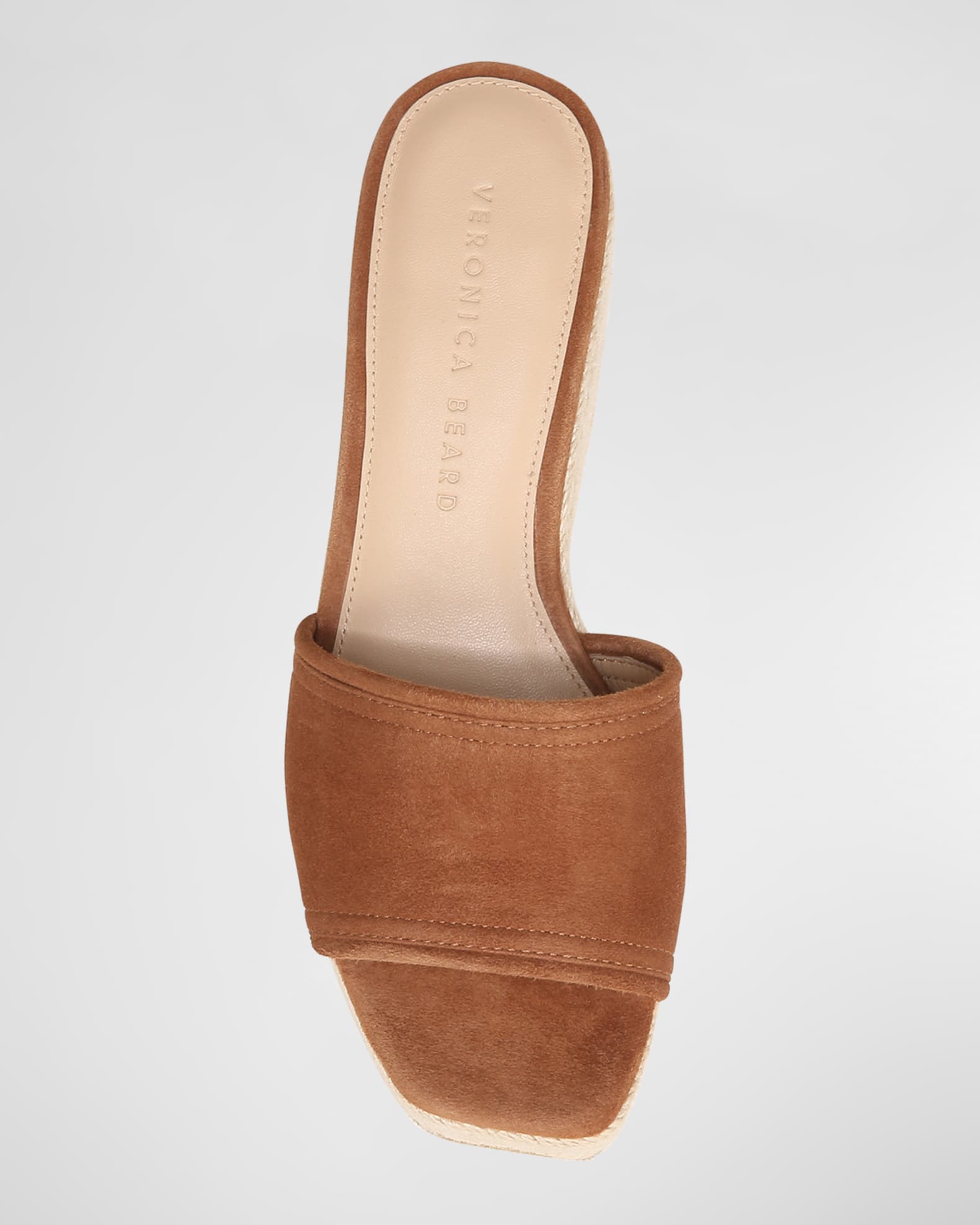 Veronica Beard Gable Suede Platform Espadrille Sandals | Neiman Marcus