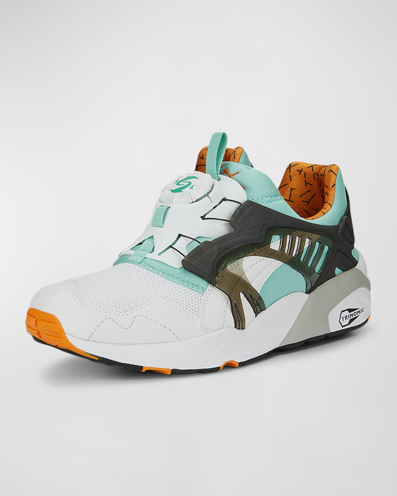 Puma Men's Disc Blaze Custom Fit Low-Top Sneakers | Neiman Marcus