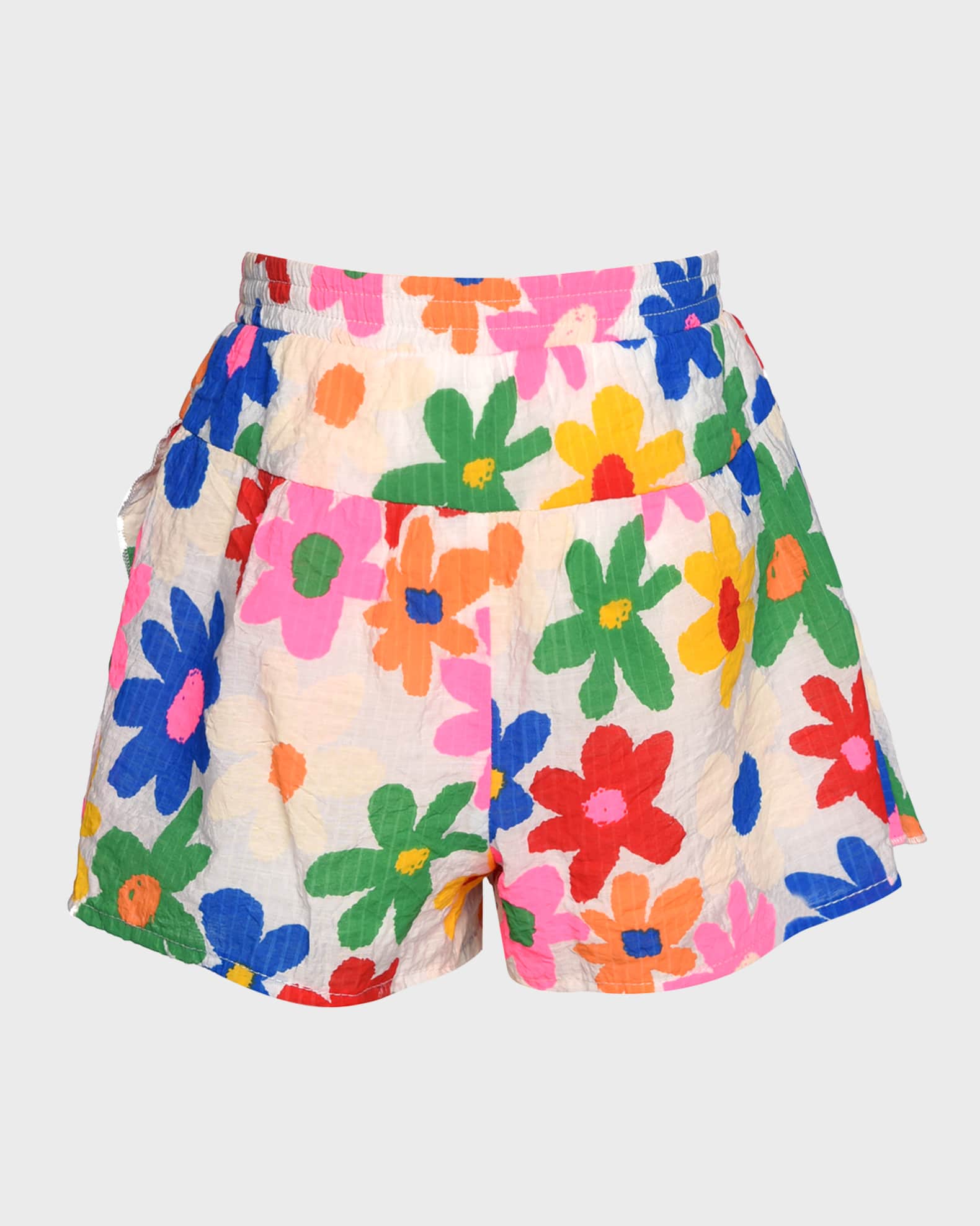 Hannah Banana Girl's Multicolor Floral Daisy-Print Skort, Size 7-14 ...