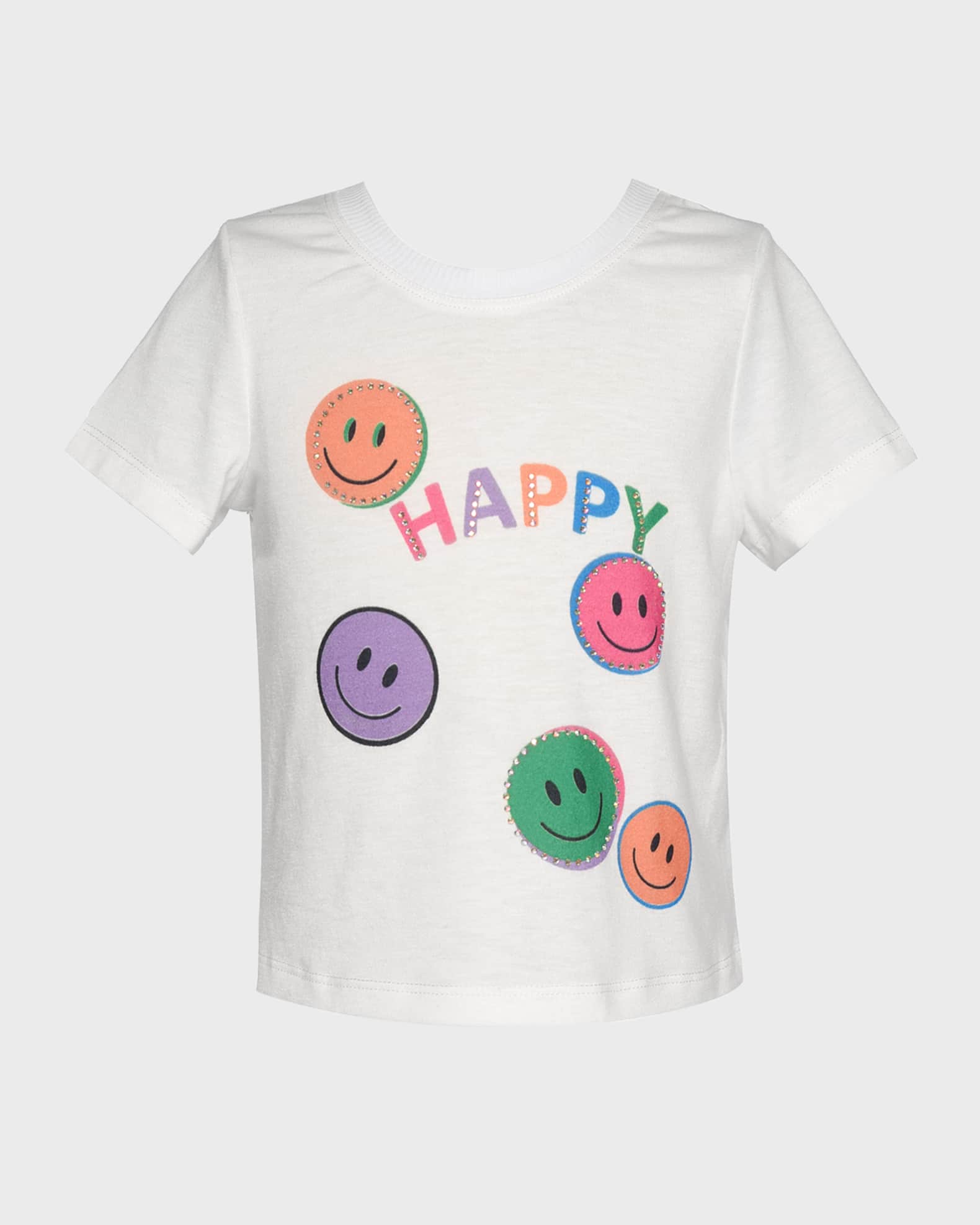 Girl's Multicolor Smiley Face Collection | Neiman Marcus